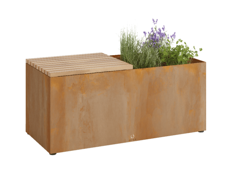 OFYR HERB GARDEN BENCH CORTEN garden bench By OFYR