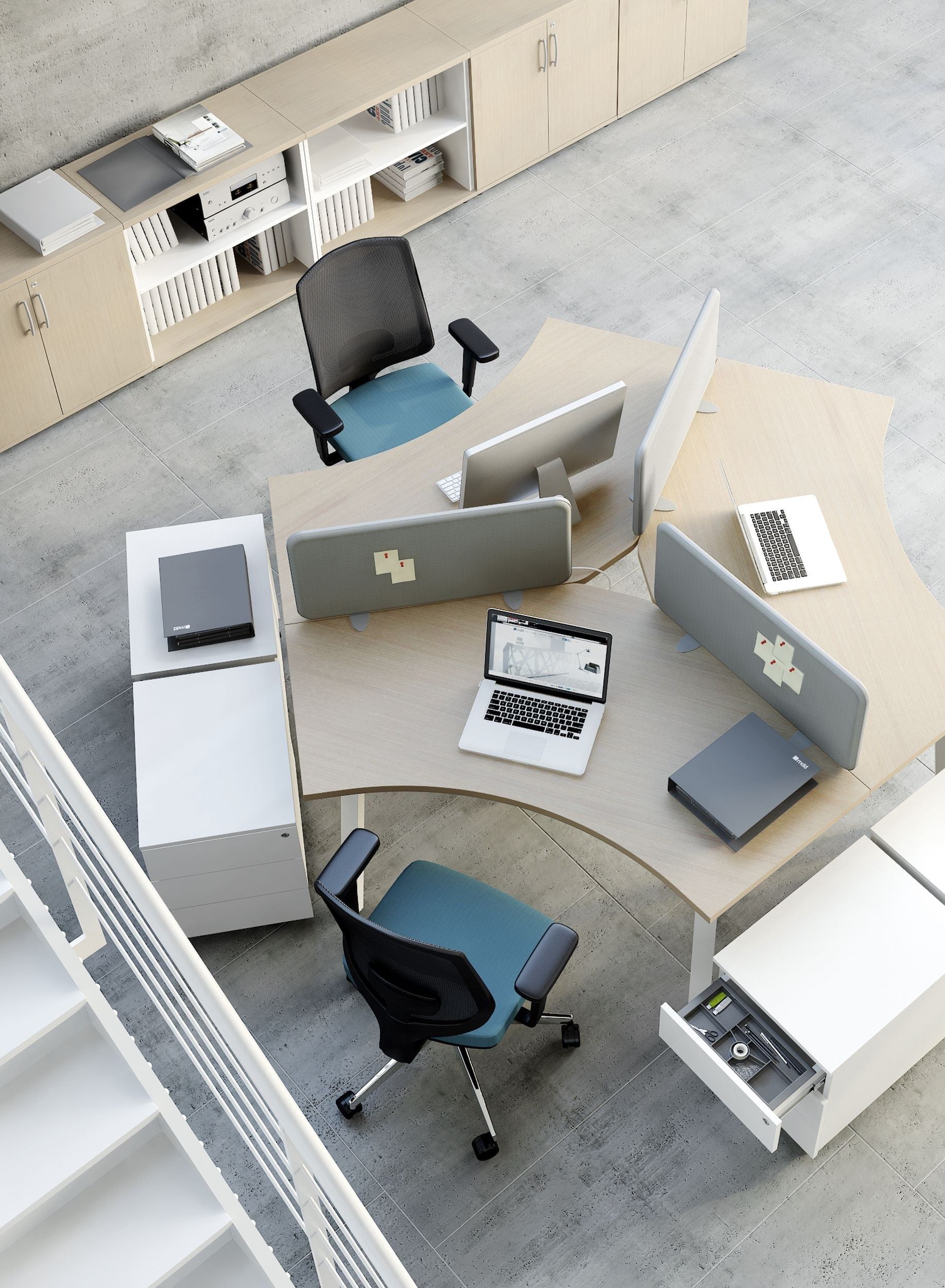 OGI_A | Multiple office desk Ogi Collection By MDD