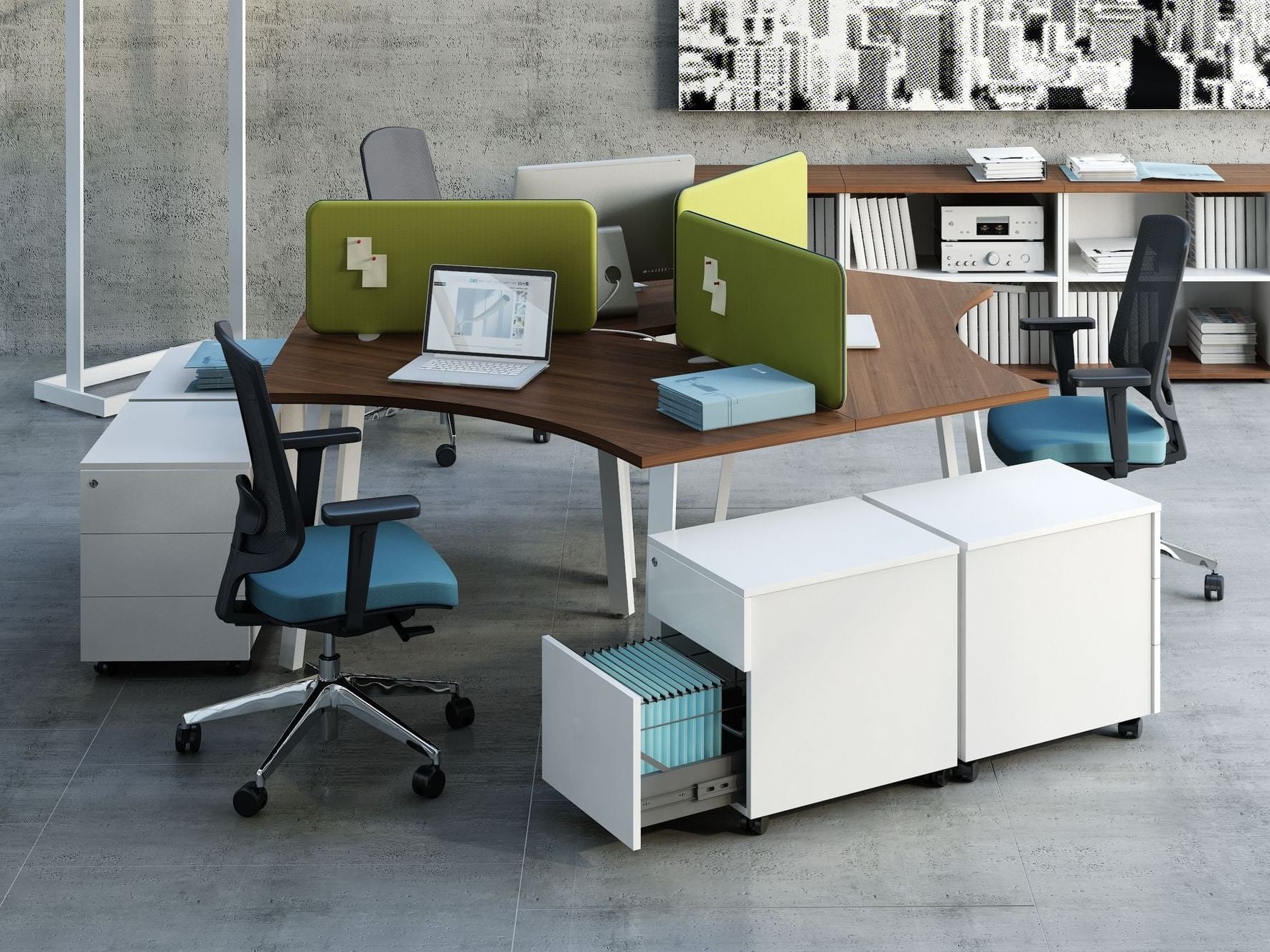 OGI_A | Multiple office desk Ogi Collection By MDD