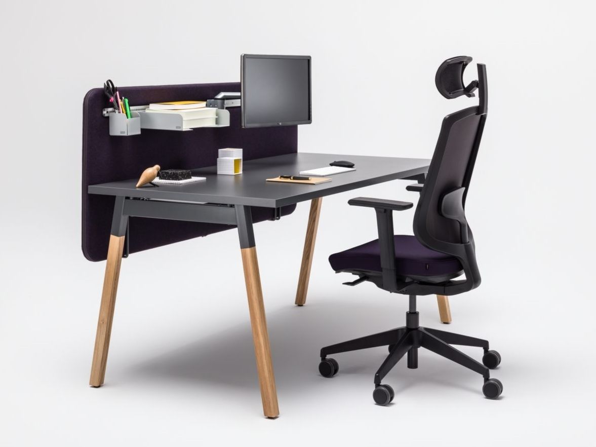 Rectangular workstation desk OGI_W | Office desk Ogi Collection By MDD