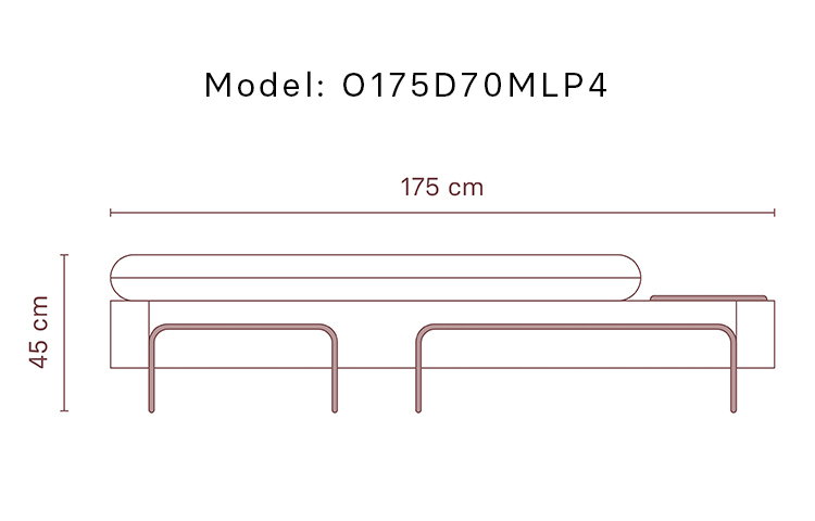 OLGA | Modular bench Olga Collection By Momocca