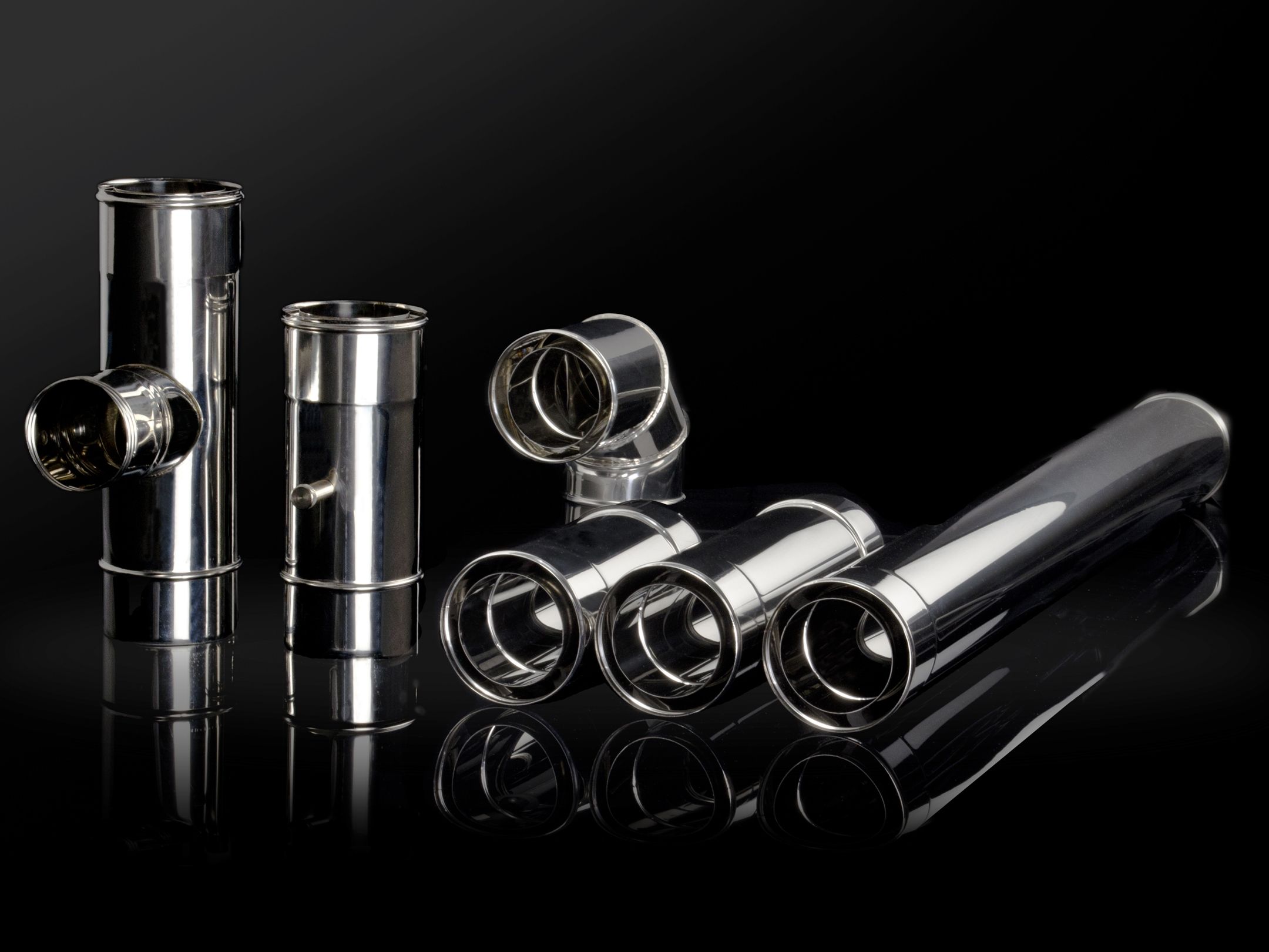 OLIFLEX D.P. AIR INOX-INOX / INOX-COPPER Double wall flue in stainless ...