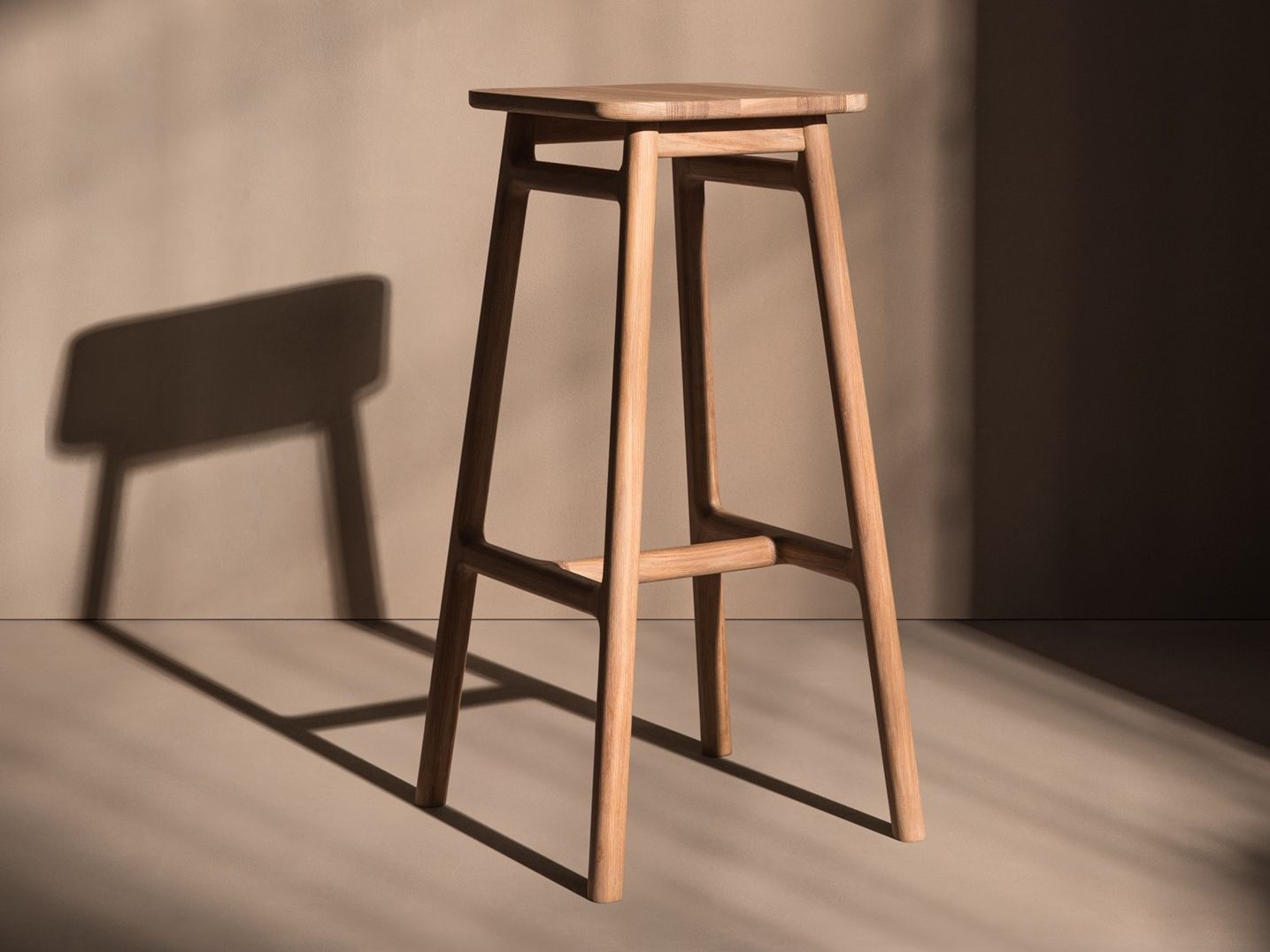 OLMSTED | Oak stool Olmsted Collection By Atelier Vaste design F&Y Design