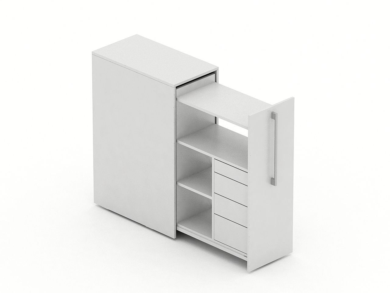 Contemporary style office storage unit OPEN GARAGE | Office storage ...
