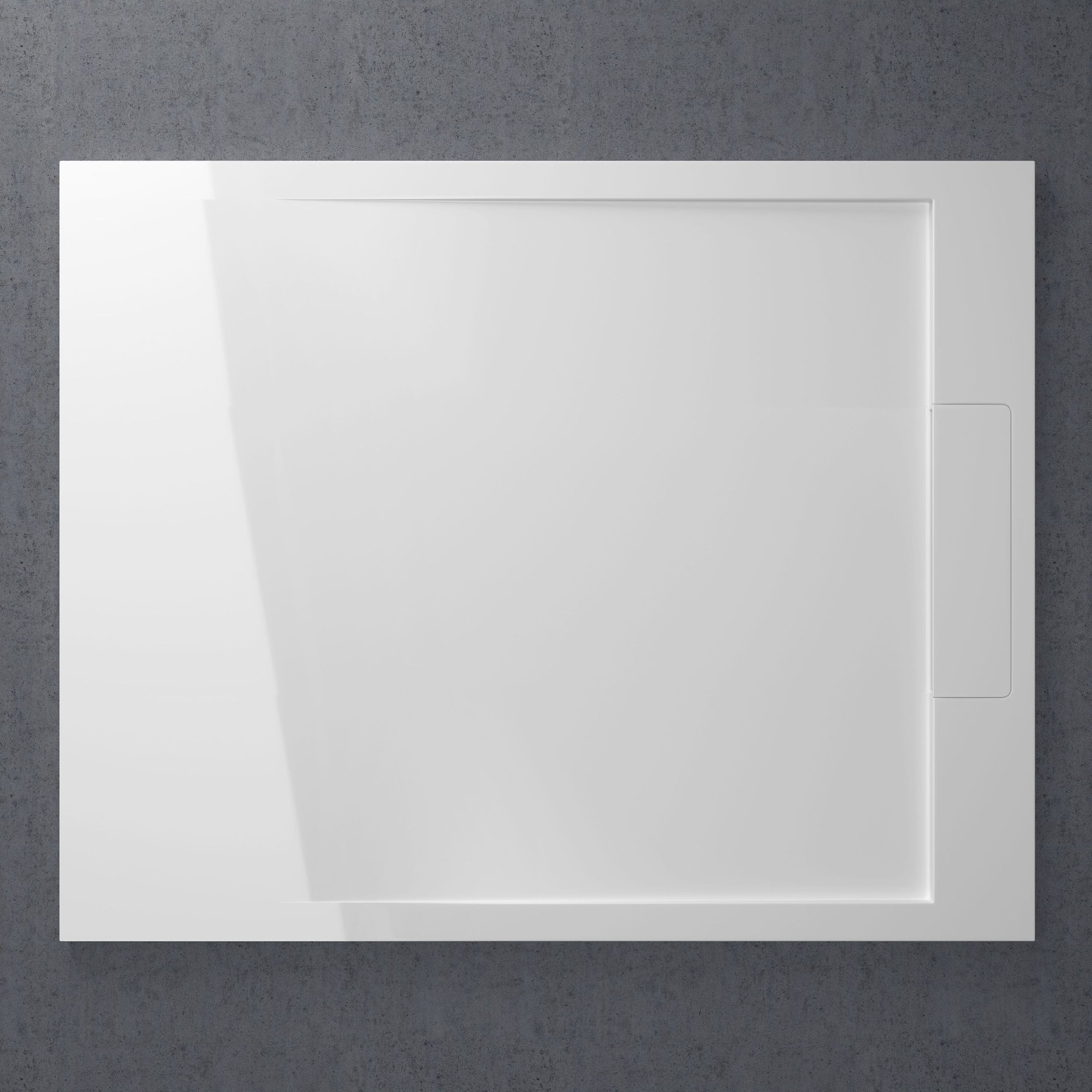 OPULENCE - KIT B Rectangular glass Walk in shower with tray By LUSSO