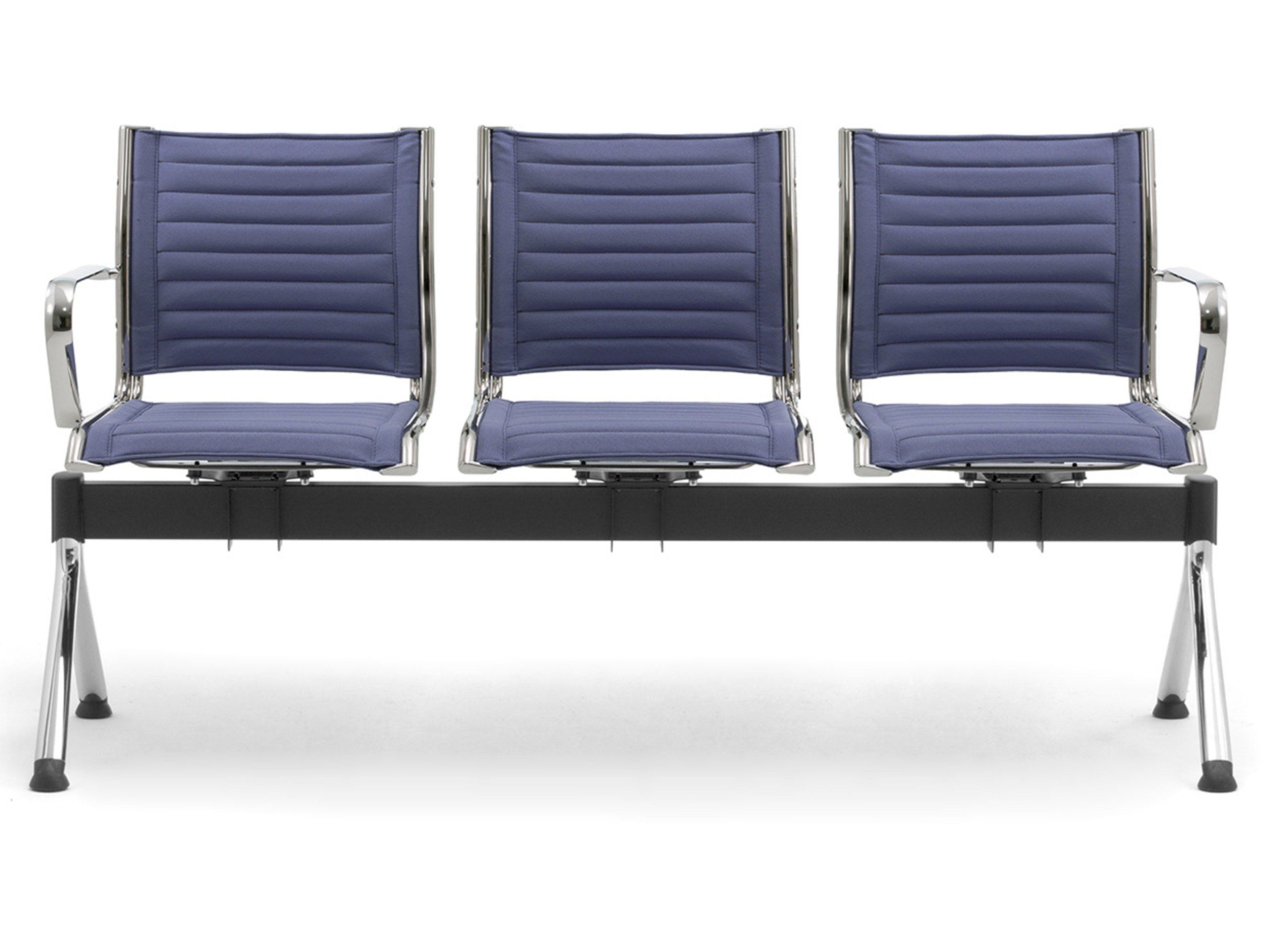 ORIGAMI TD | Beam seating Freestanding steel beam seating with armrests ...