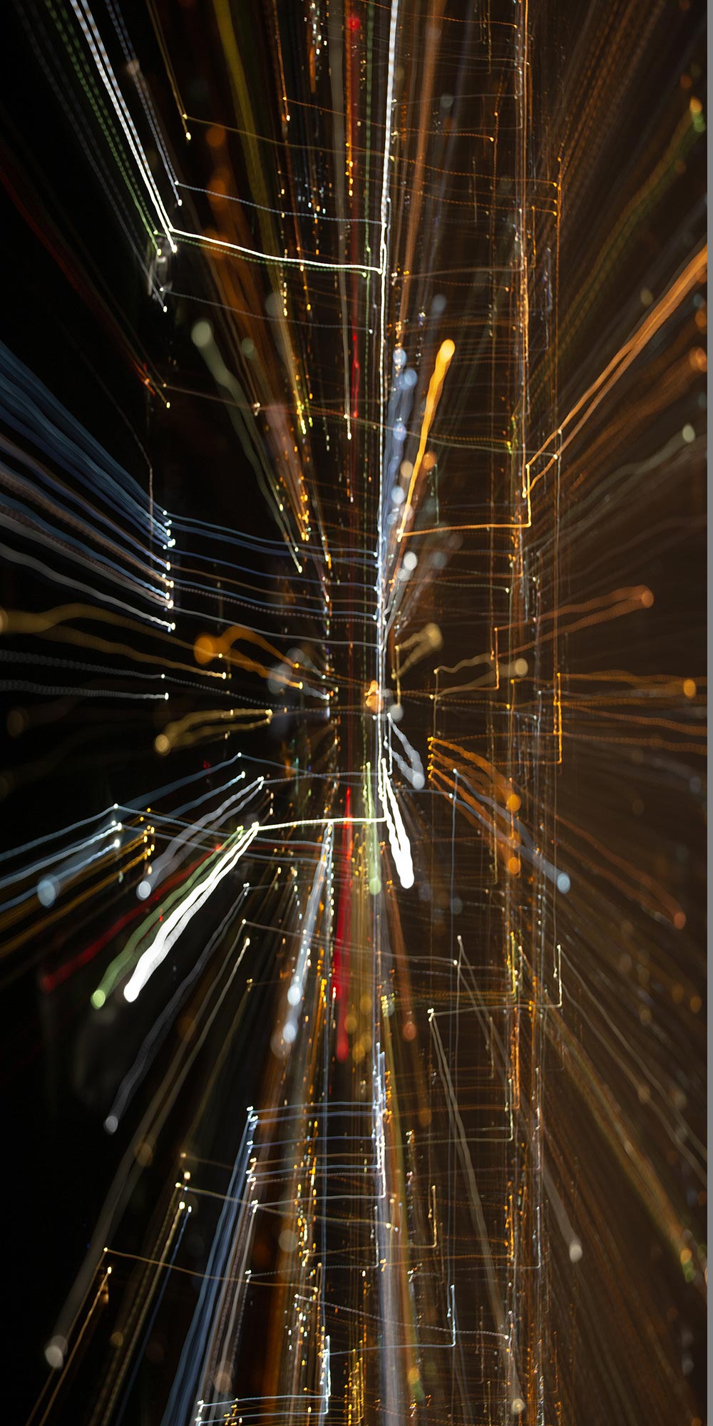 PMMA Decorative panel with integrated LED ORION Luminous Trails ...