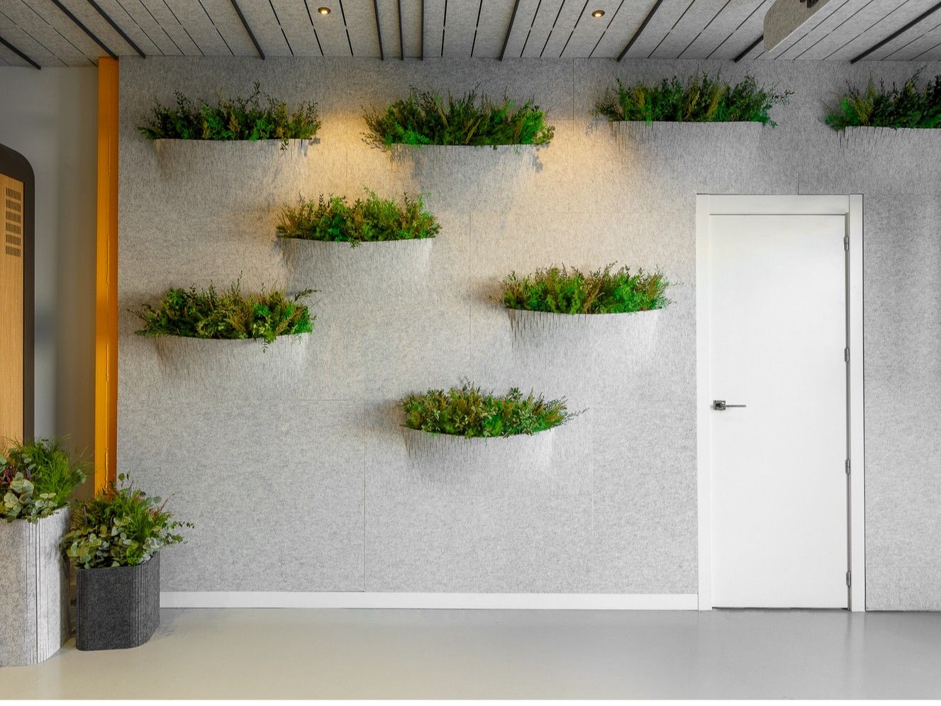 OTOGREEN WALL Polyester fibre Acoustic wall panel By ECOcero