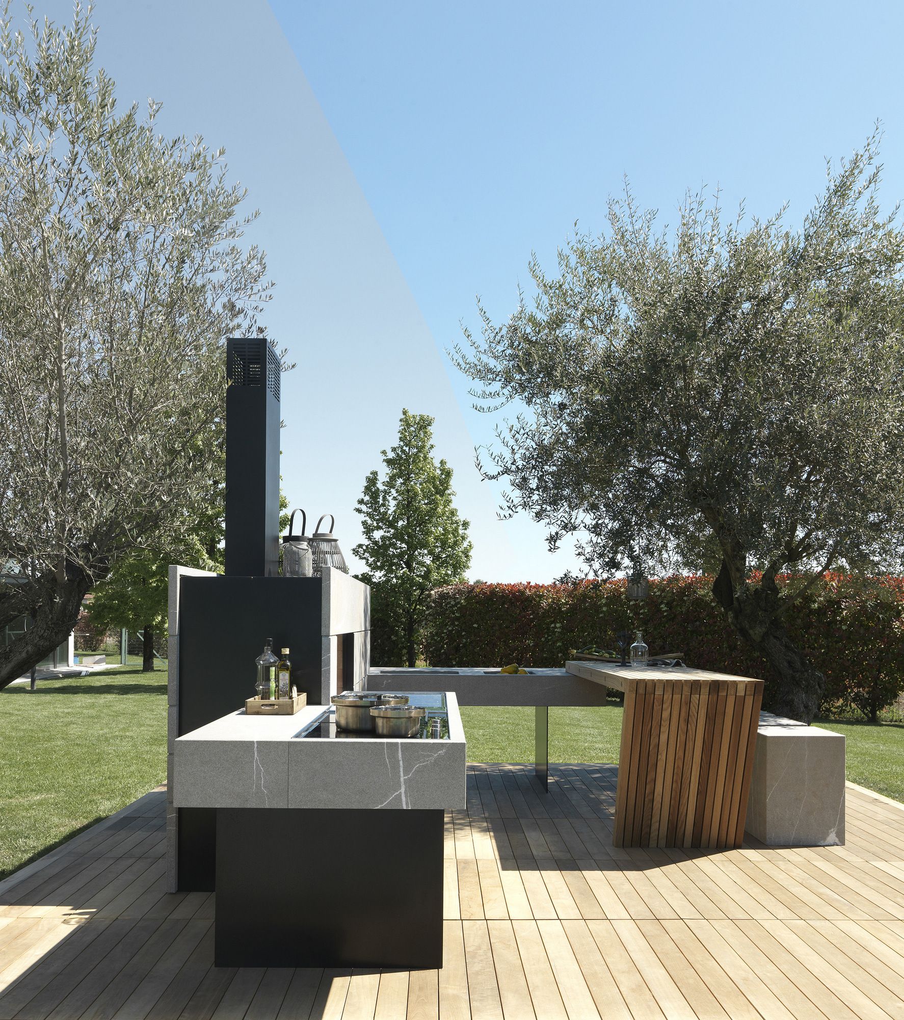 Cuisine d’extérieur By MODULNOVA