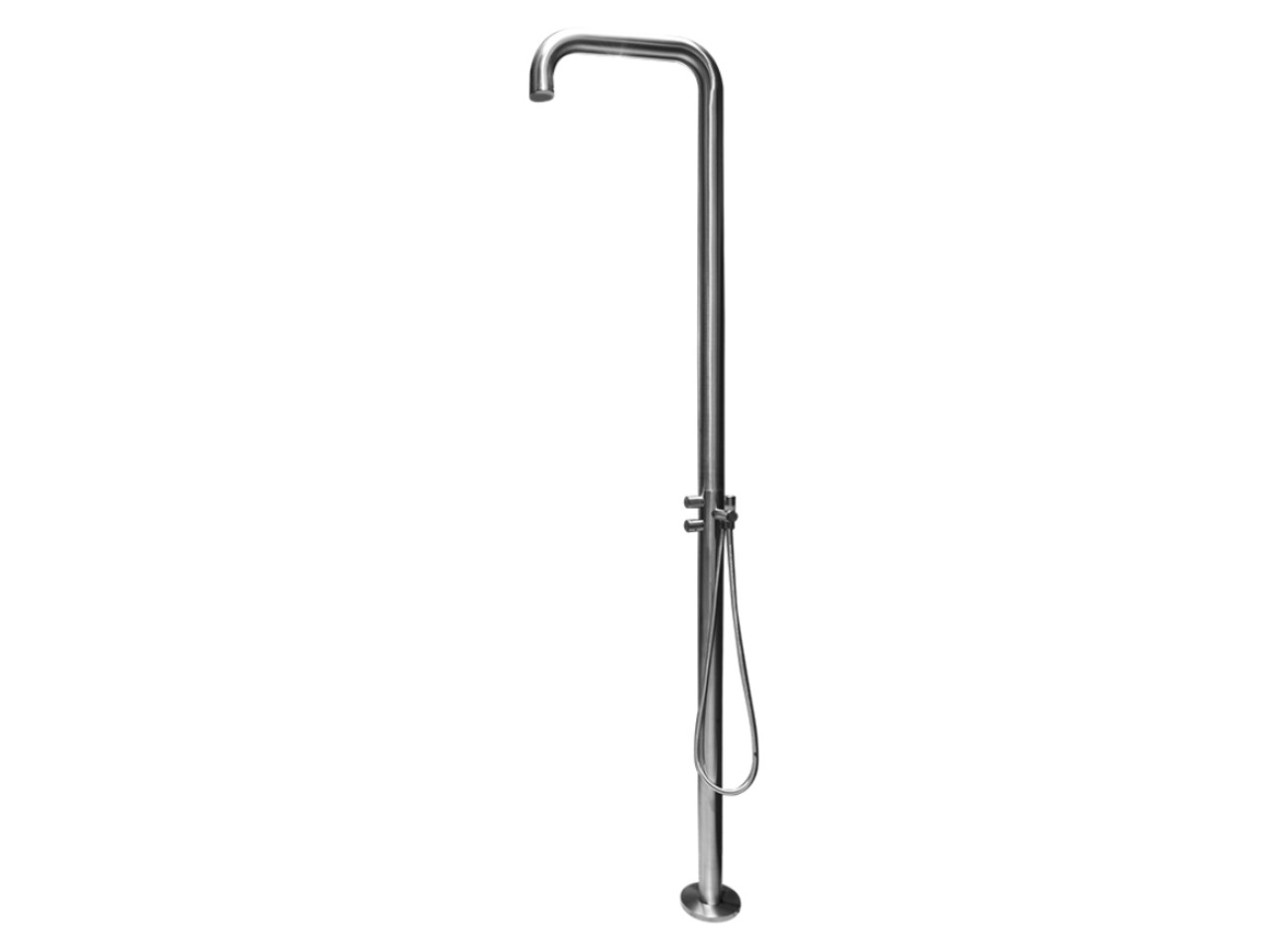 NOVO INOX | Outdoor shower NOVO INOX Collection By GUGLIELMI