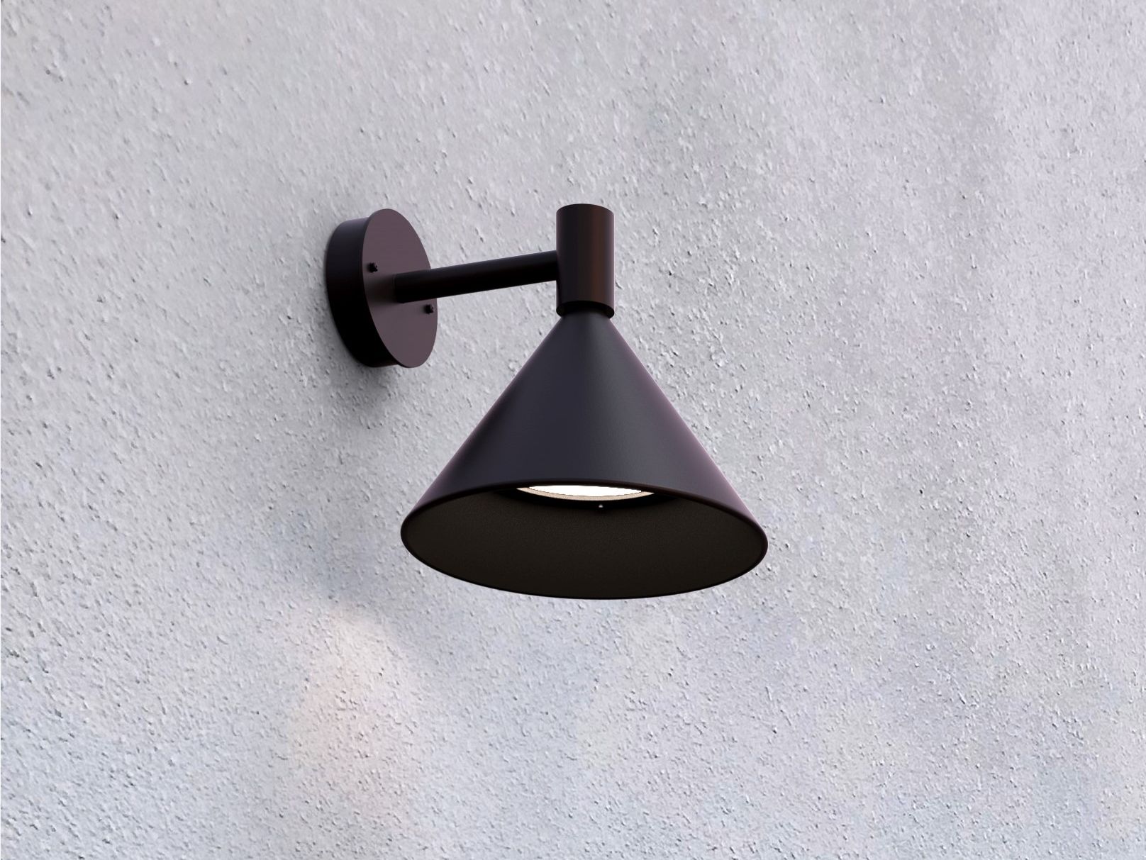 LUMO Die cast aluminium outdoor wall lamp By Zero | design Thomas ...