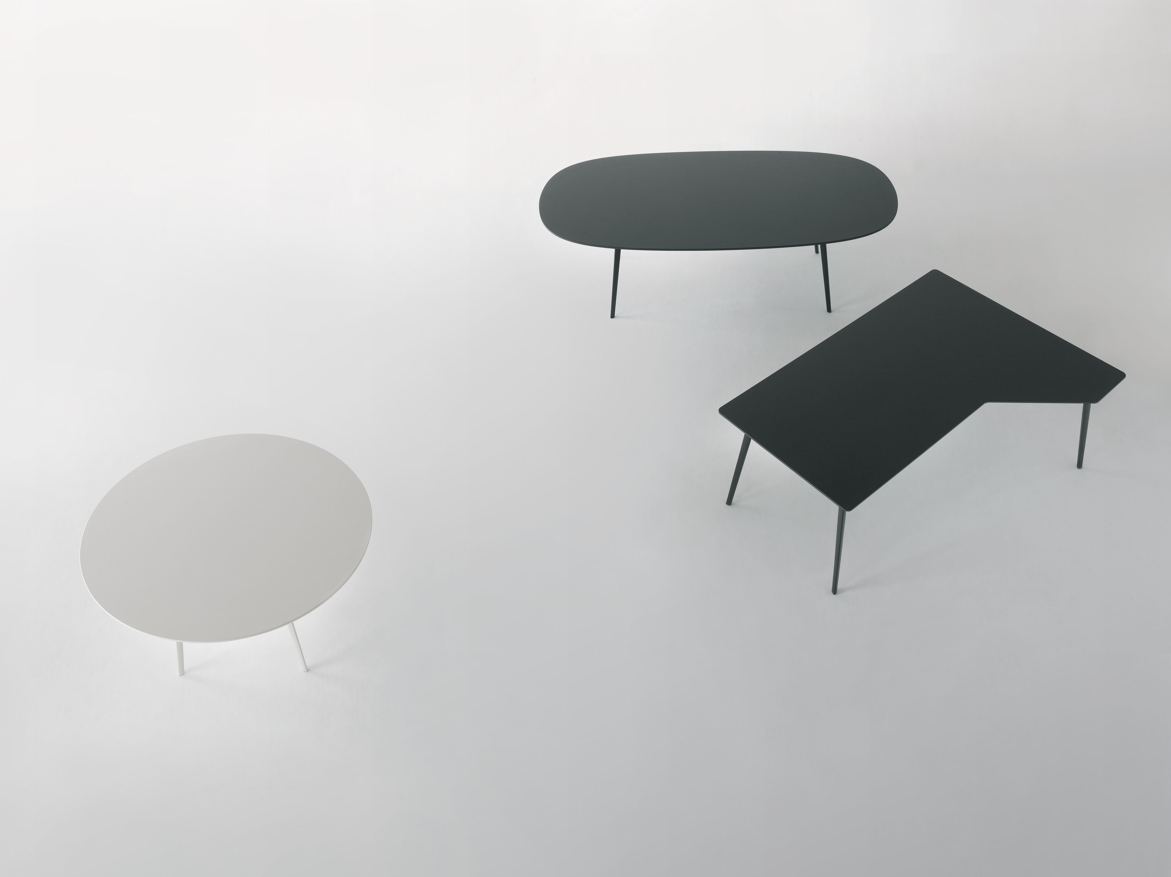 FLY | Oval table Fly Collection By SELLEX design Lievore Altherr Molina