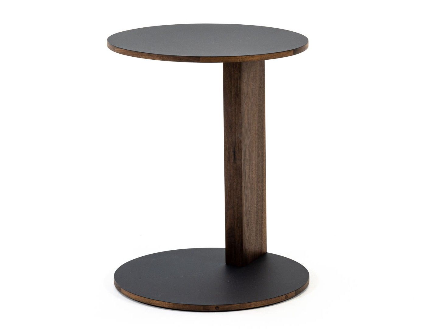 OVERHANG | Round coffee table Round PC laminate side table By Case ...