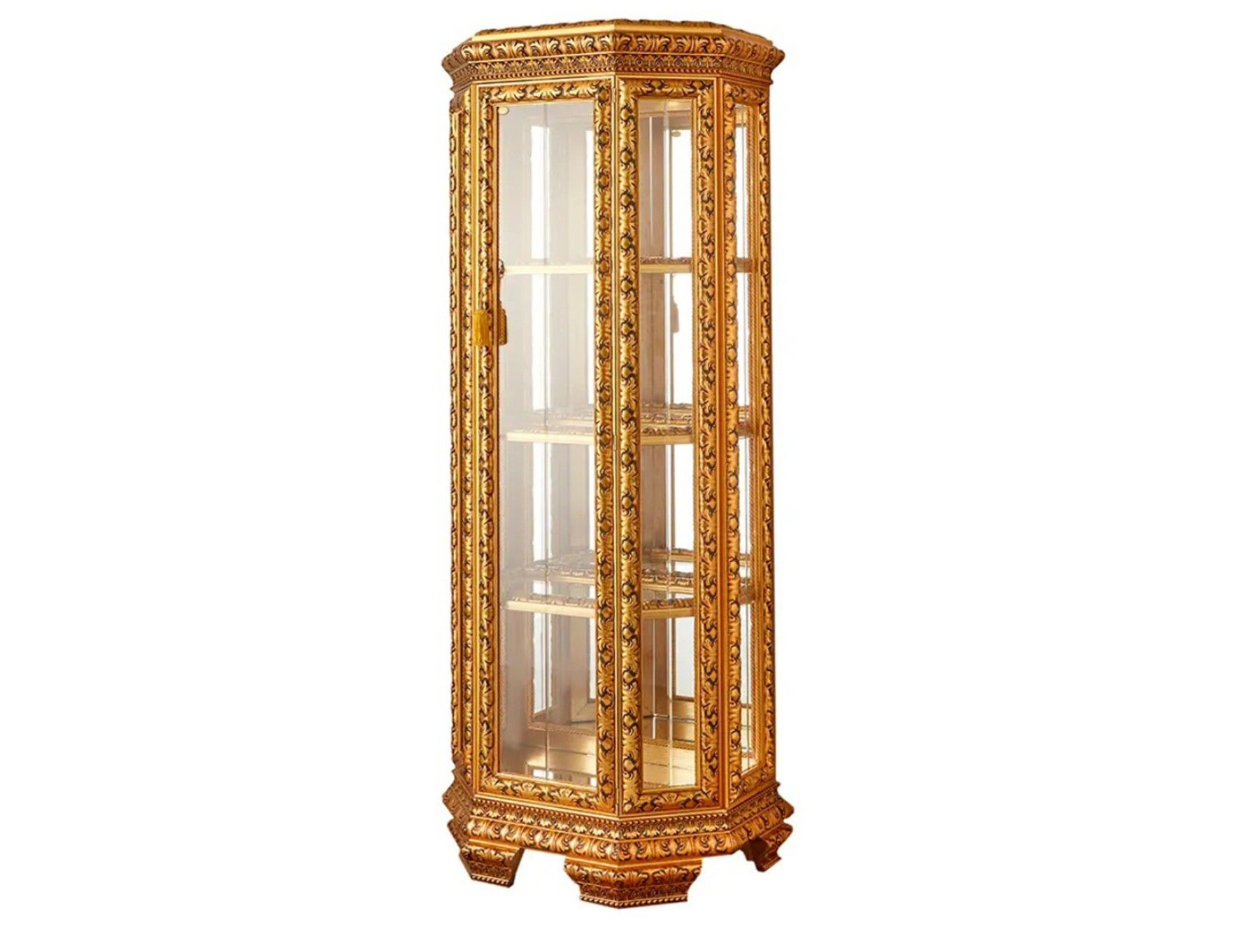 P ALTA ANTIC GOLD display cabinet By Italia Cornici