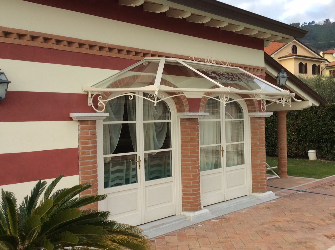 Door canopy 7 Iron door canopy By GH LAZZERINI