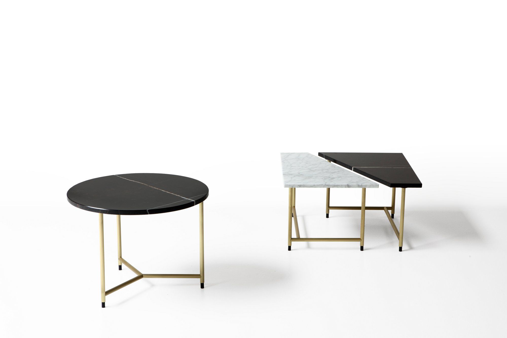 PALLADIO | Round coffee table By Porro design GamFratesi