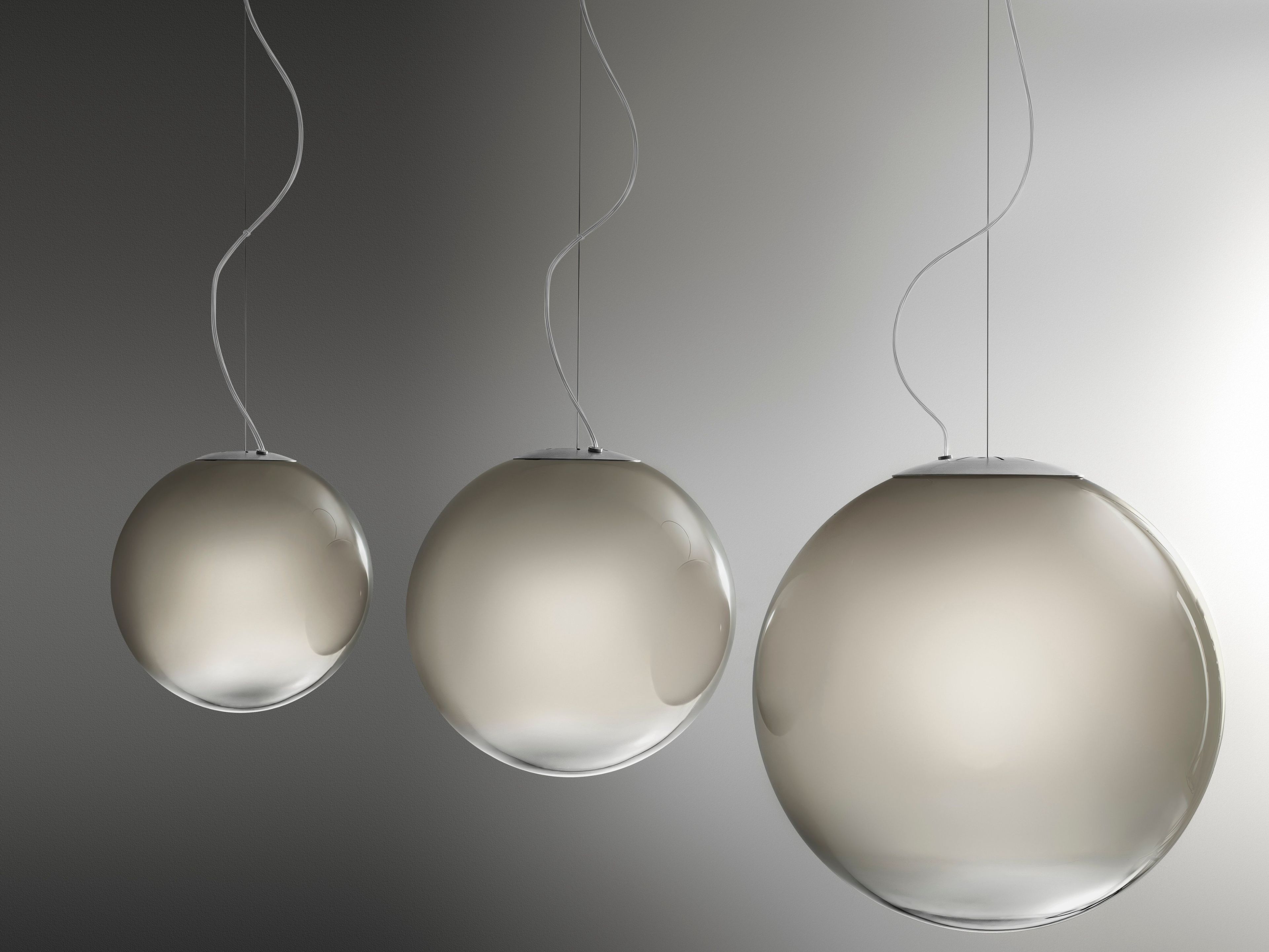 PANZERI - SMOKE pendant lamp By In Stock