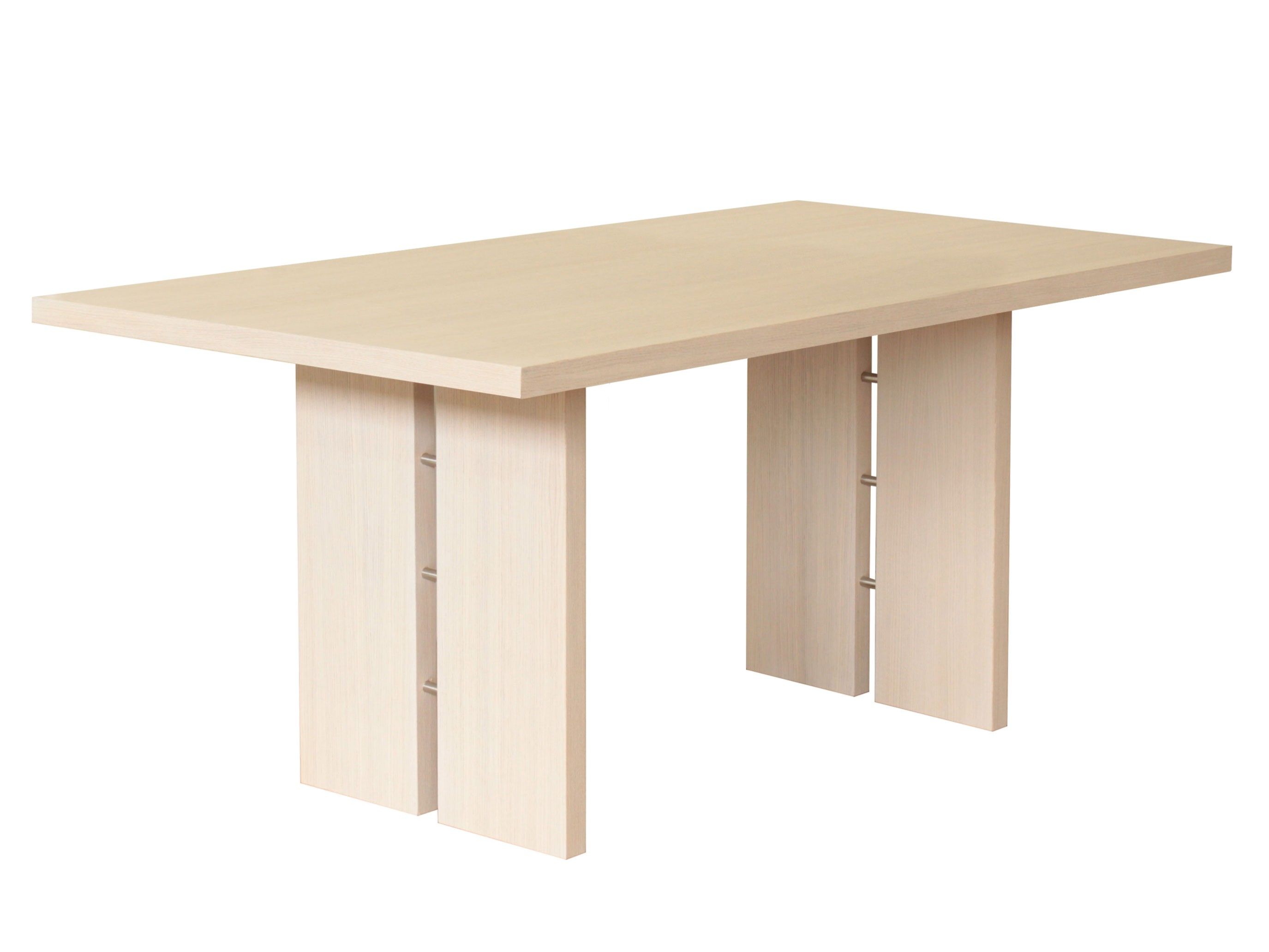 PARIGI Rectangular composite wood table By Deodara