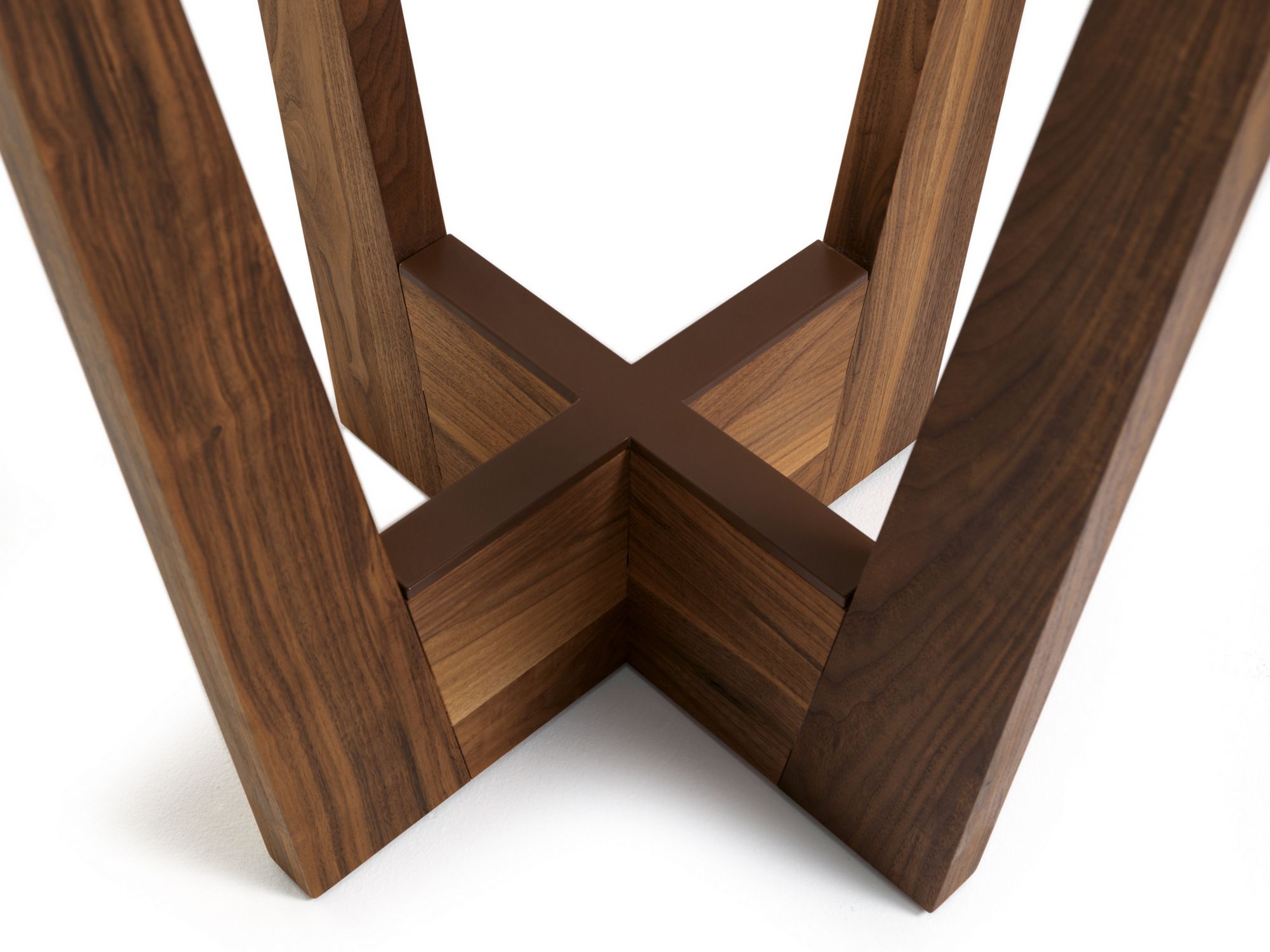 PARLA BIG & SMALL Round solid wood high table By Riva 1920 | design ...