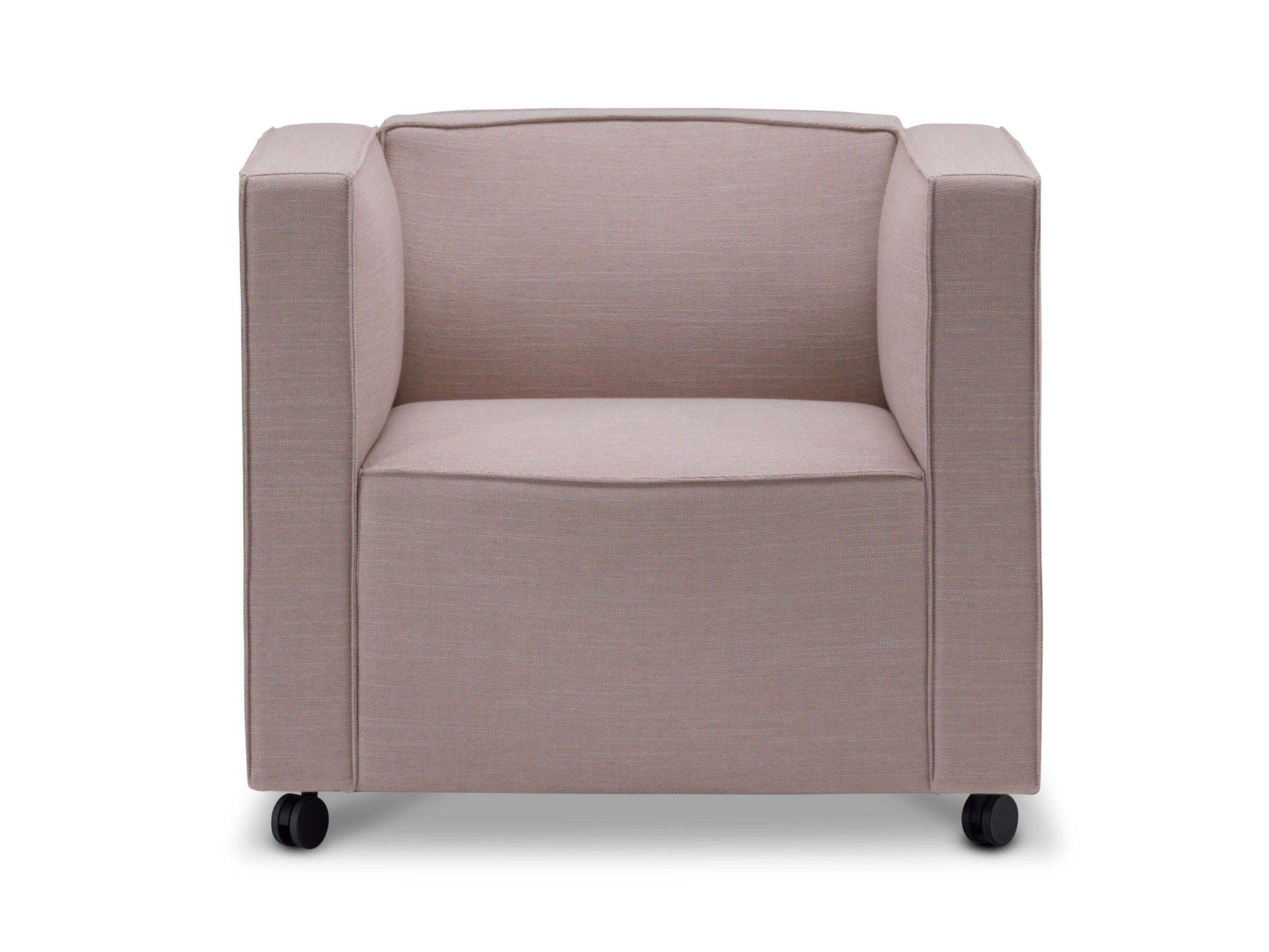 PAULINE | Easy chair with castors Pauline Collection By Offecct design ...