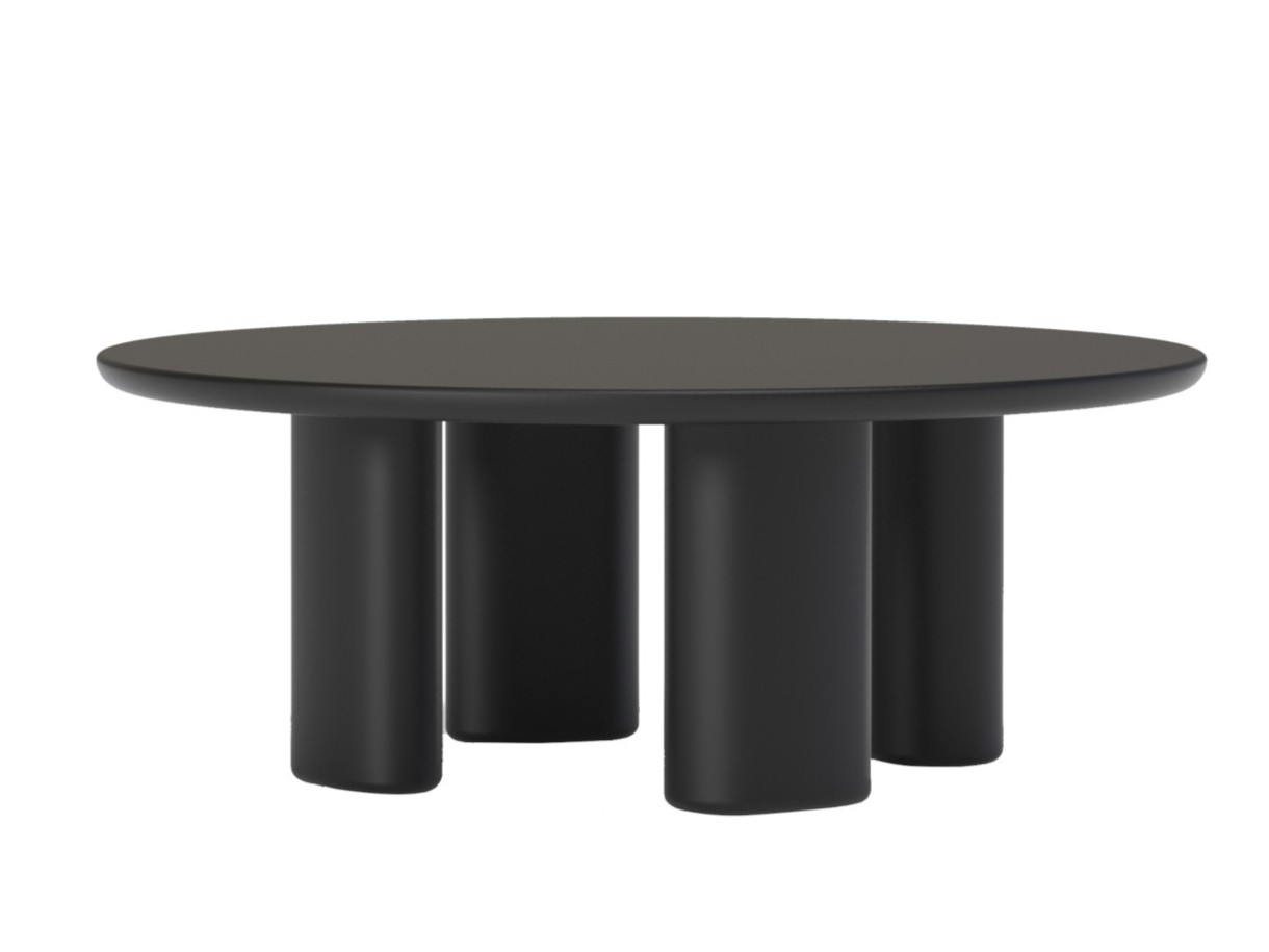 PEBBLE | Round coffee table Low round MDF coffee table By grado design | design Anthony Ji