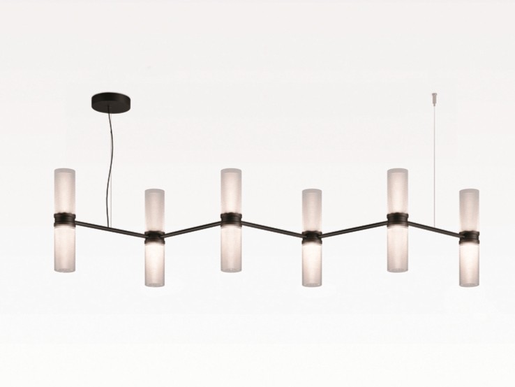 ZEPHYR L LED metal pendant lamp By Artemide | design Carlo Colombo