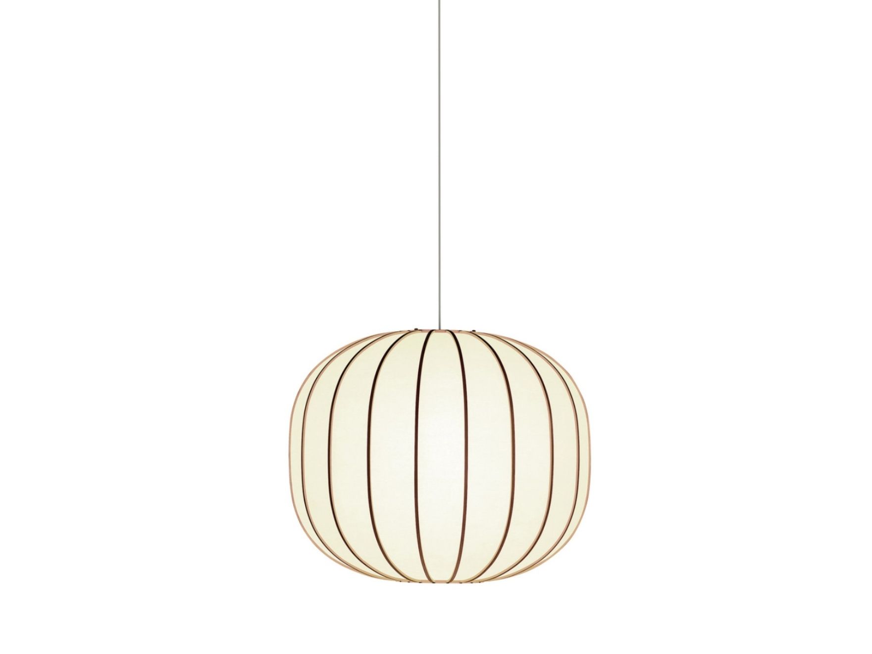 BOMBORI Handmade japanese paper pendant lamp By De Padova