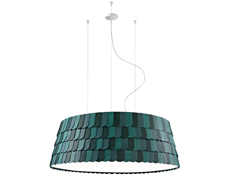 ROOFER | Pendant lamp Roofer Collection By Fabbian design Benjamin Hubert