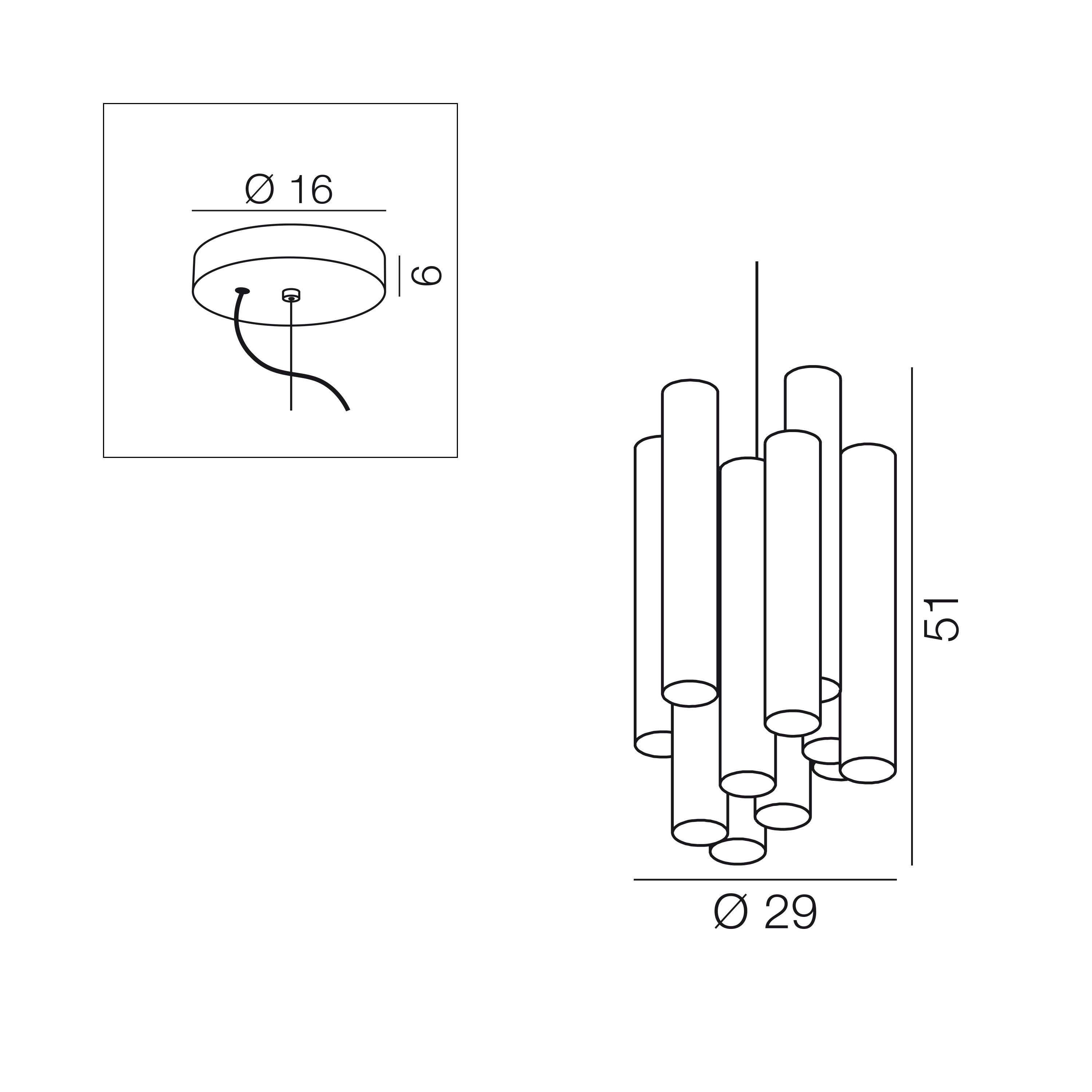 TOOT | Lámpara colgante Colección Toot By KUNDALINI diseño Karim Rashid