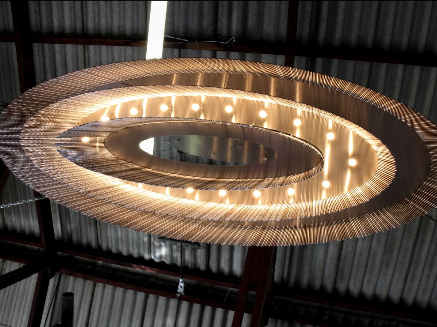 ELLIPTICAL 3 TIER | Pendant lamp Elliptical 3 Tier Collection By Willowlamp