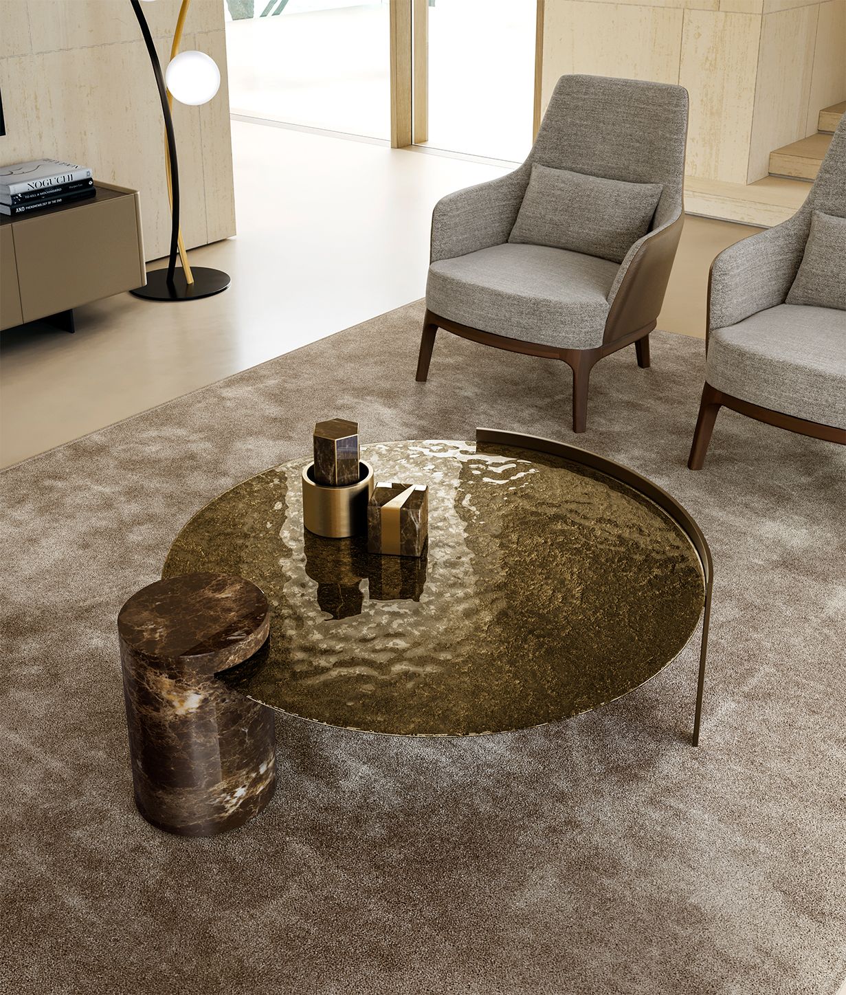 PEO LOW coffee table By EFORMA design Ollen Pal