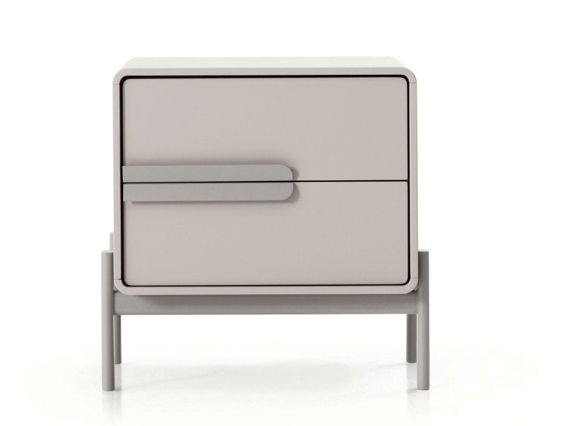 ARYA Rectangular MDF bedside table with drawers By CorteZari | design ...