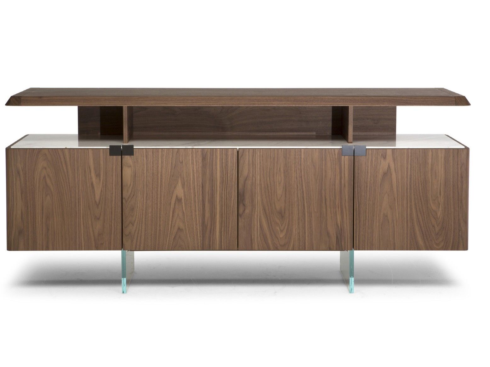 PHANTOM MDF sideboard with doors By Natuzzi Italia | design Mauro Lipparini