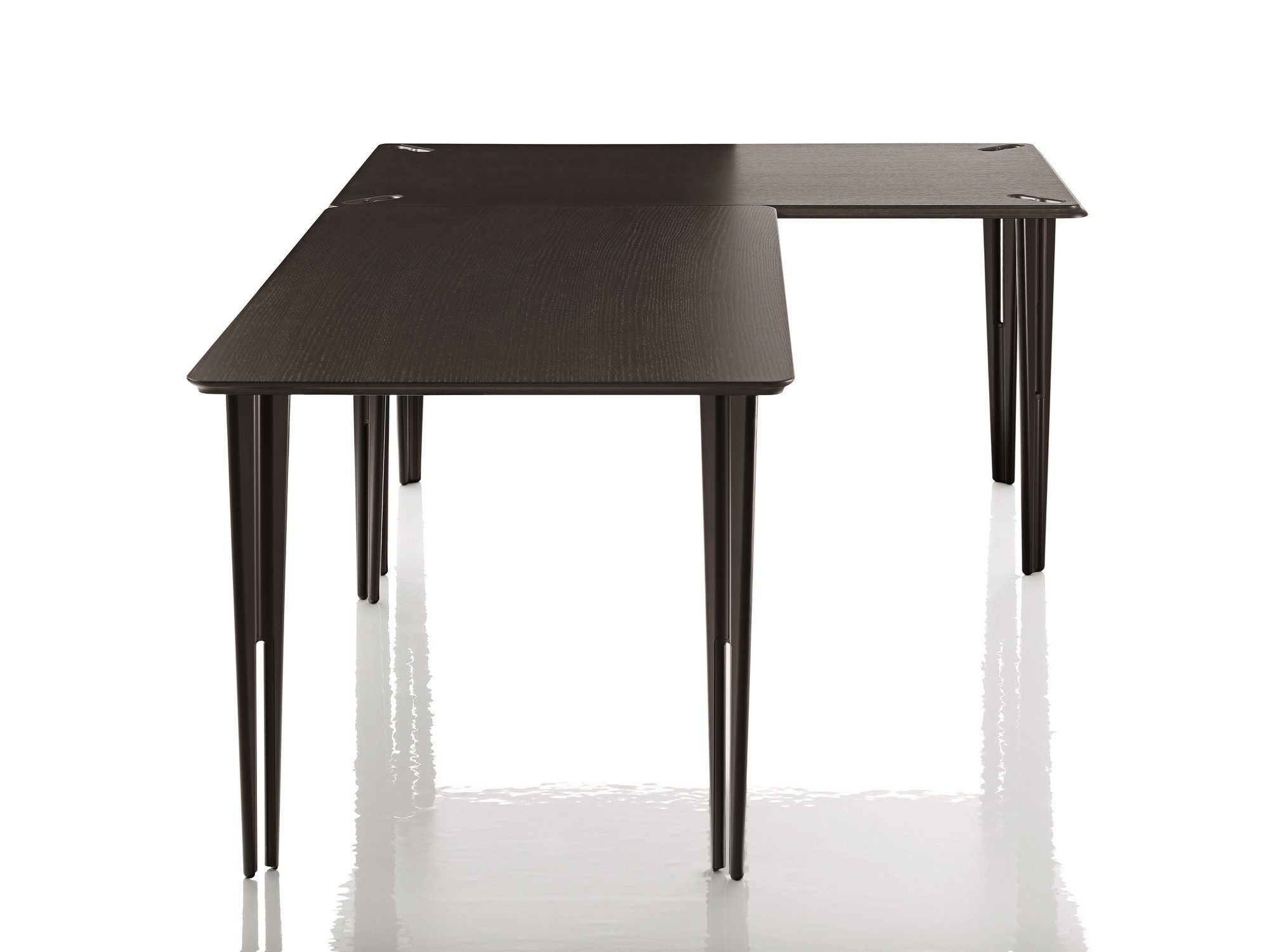 Rectangular multi-layer wood table PIGGYBACK By Magis design Thomas ...