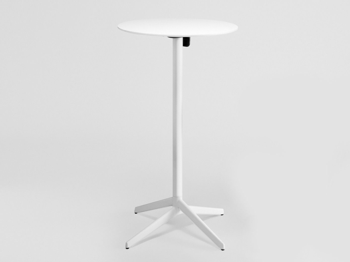 PILE Round drop-leaf high table By ENEA | design Estudi Manel Molina