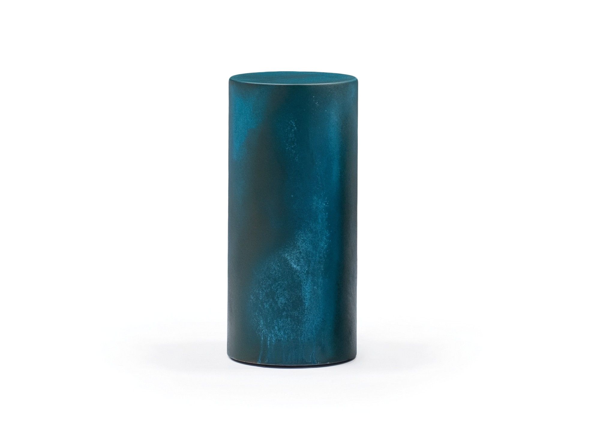 Round outdoor coffee table in stainless steel PILOTIS OUTDOOR By ...