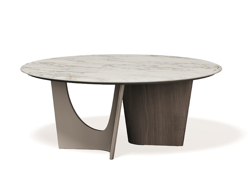 PINNACLE Round dining table By Turri | design Huang Quan