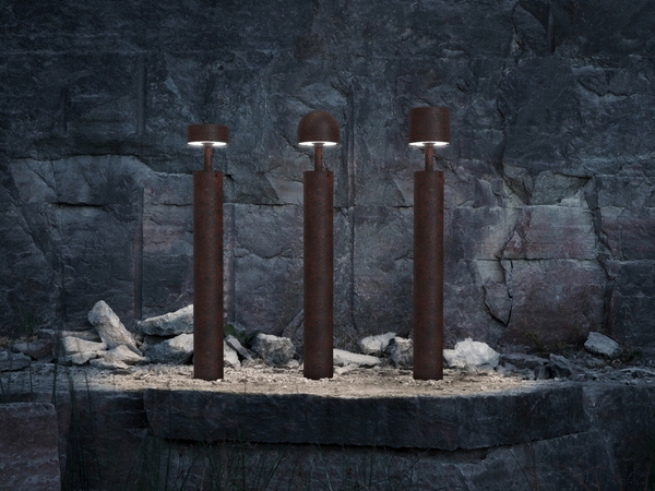 PLANT LED metal bollard light By Zero | design Thomas Bernstrand