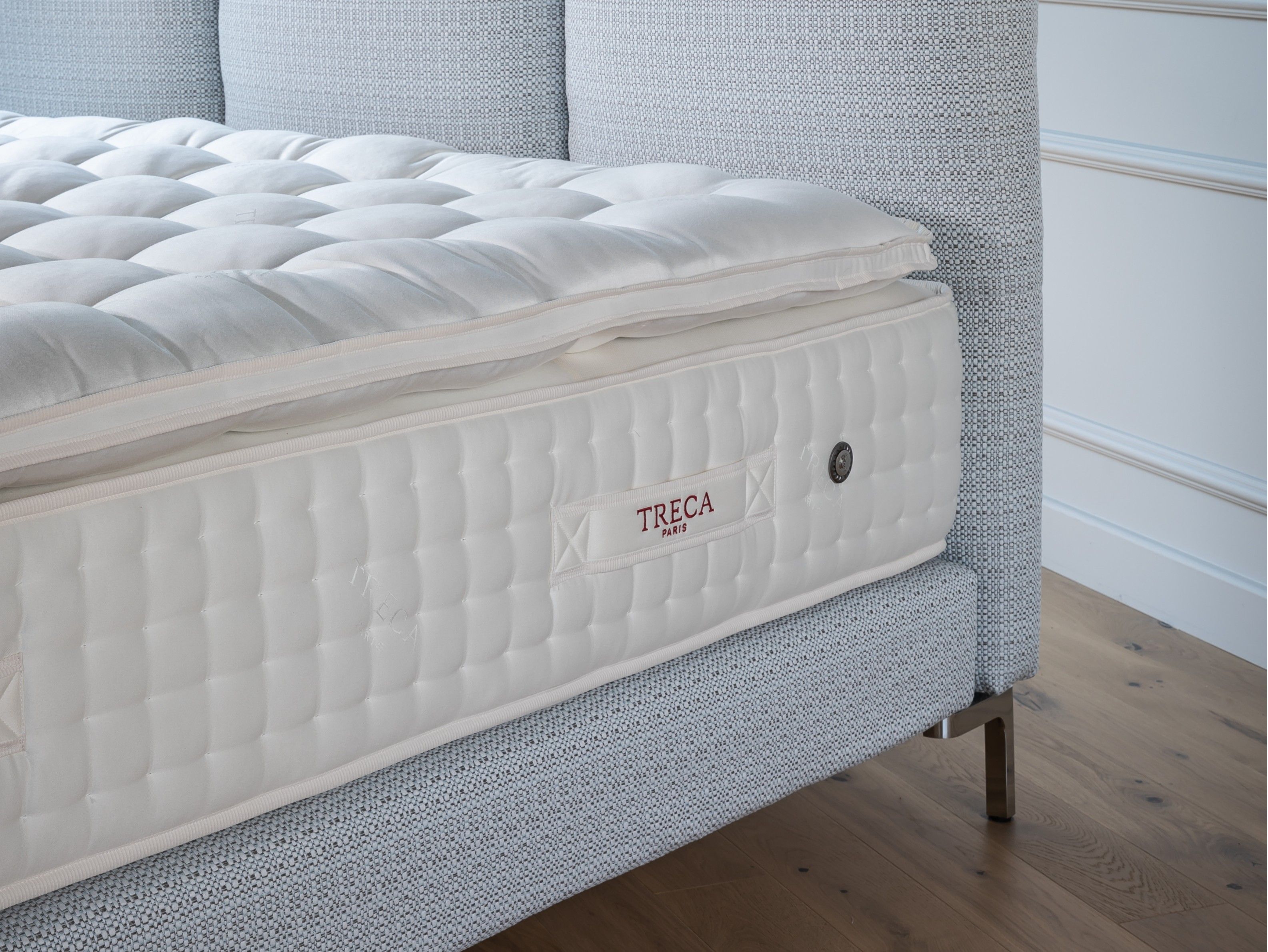 PLATINUM SOUPLE OU FERME Topper By Tréca