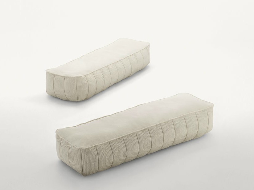 PLAY | Rectangular pouf By Paola Lenti design Francesco Rota