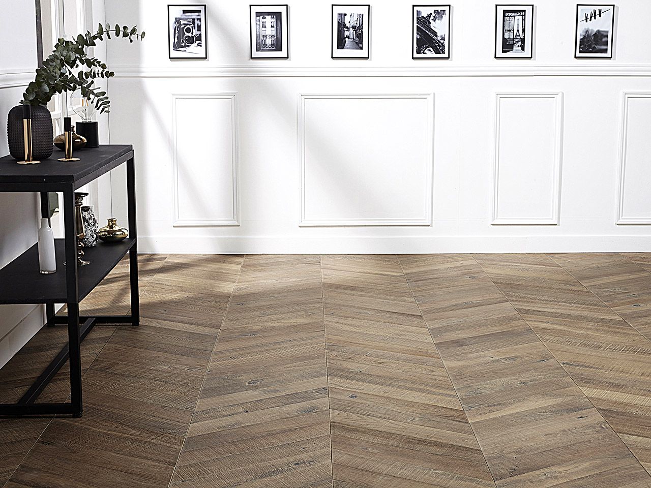 Solid wood parquet POINT DE HONGRIE CHAMOIS Les Motifs Collection By ...