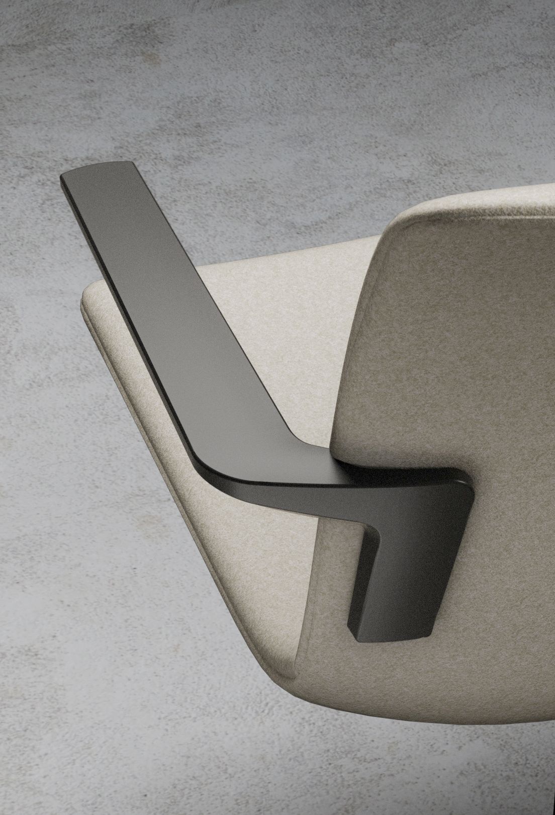 POLIS | Office chair with castors Seating system Collection By FANTONI