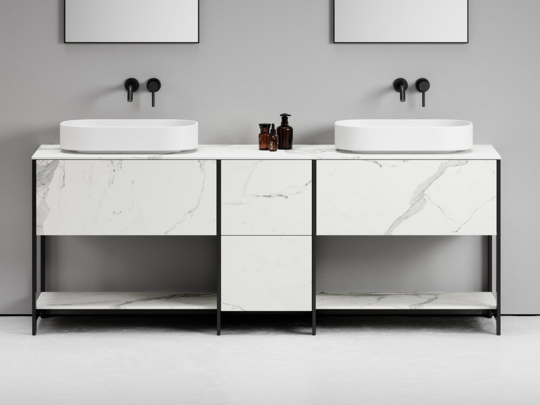 PORCELANATO vanity unit By LUSSO
