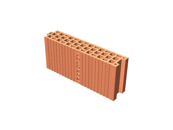 POROTON® 8x45x19 Bloque cerámico para tabique/tabicón By T2D