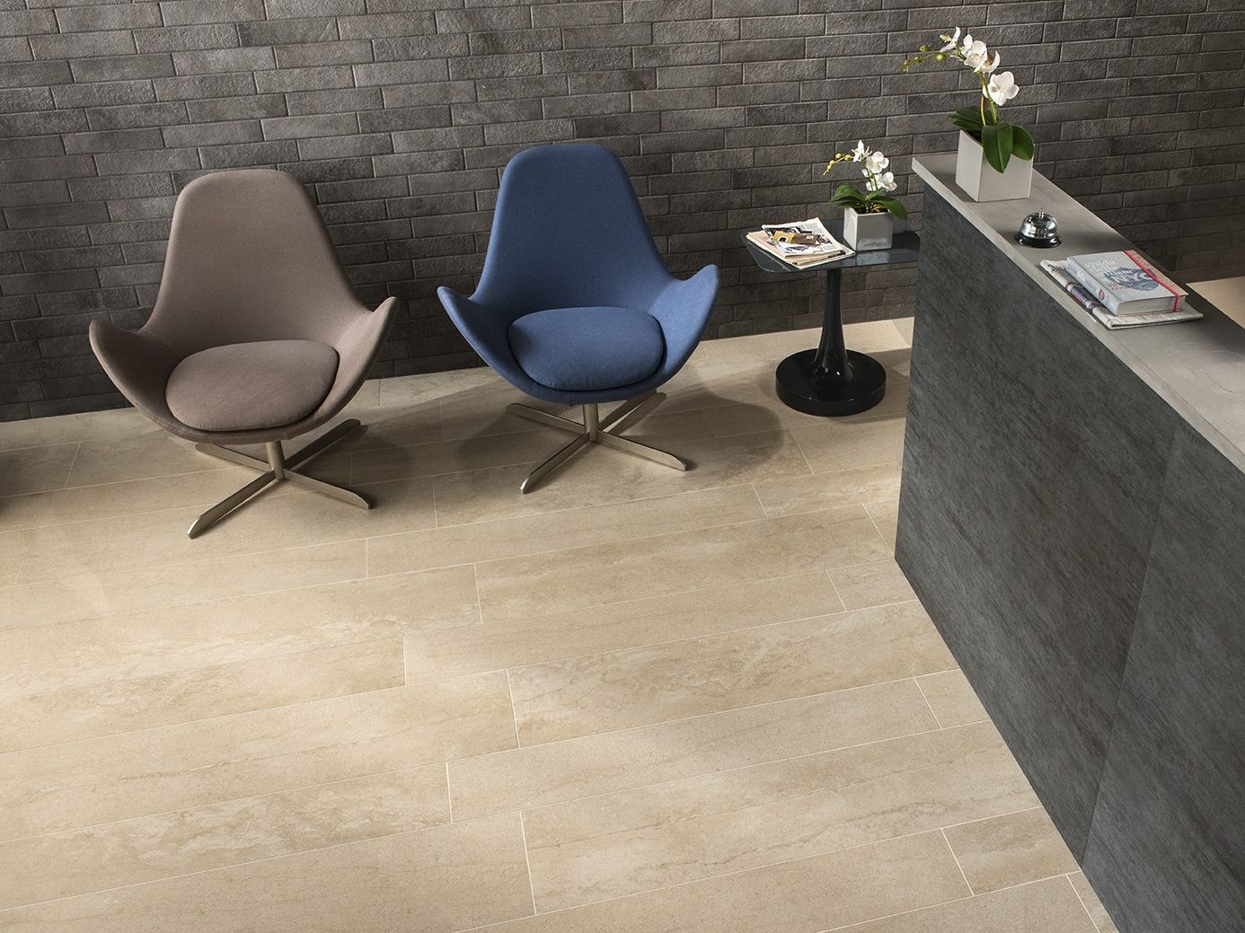 Stone effect porcelain stoneware tiles PORTRAITS TOZEUR Portraits ...