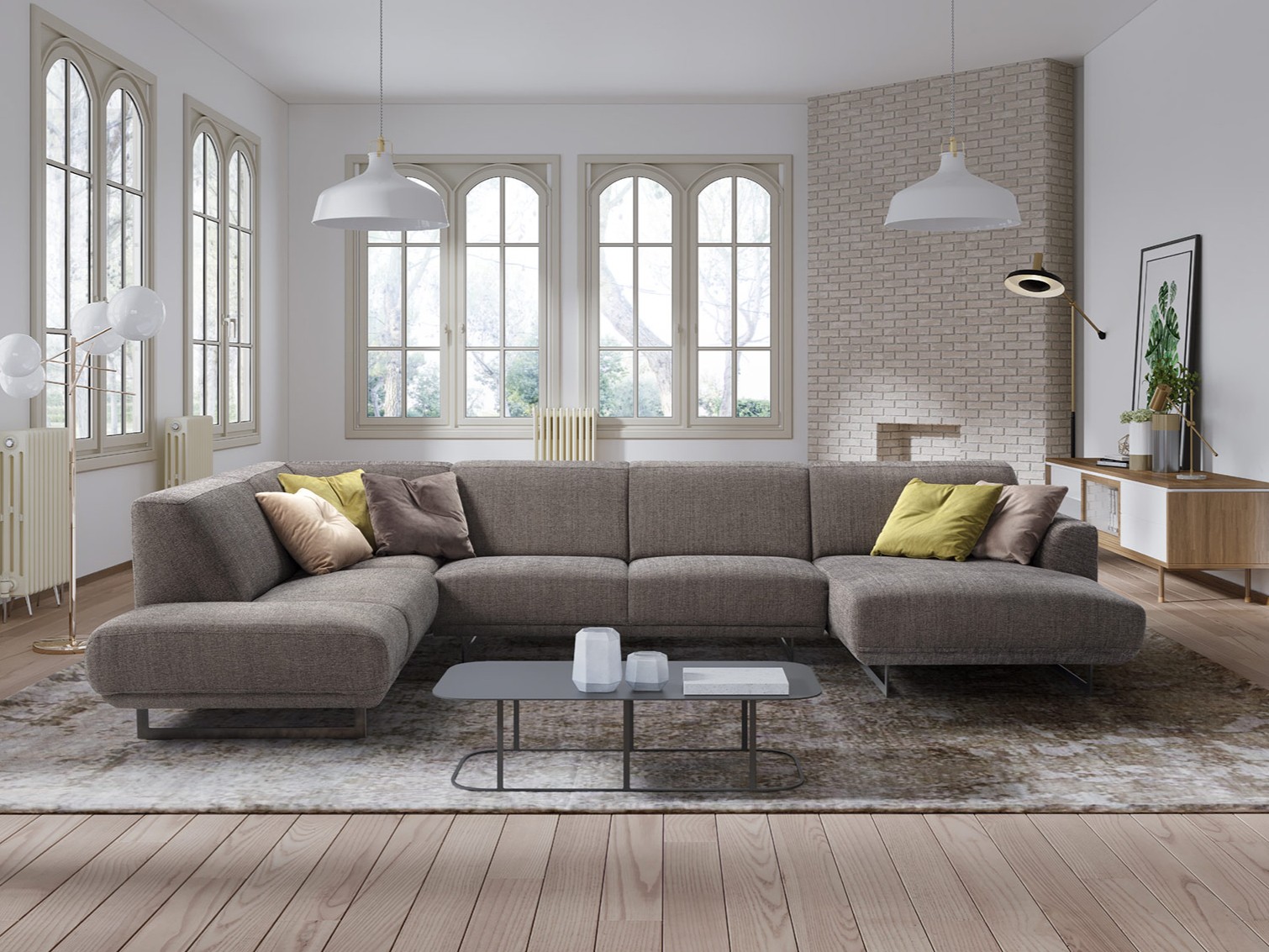 PRIMULA | Fabric sofa Primula Collection By Marinelli Home