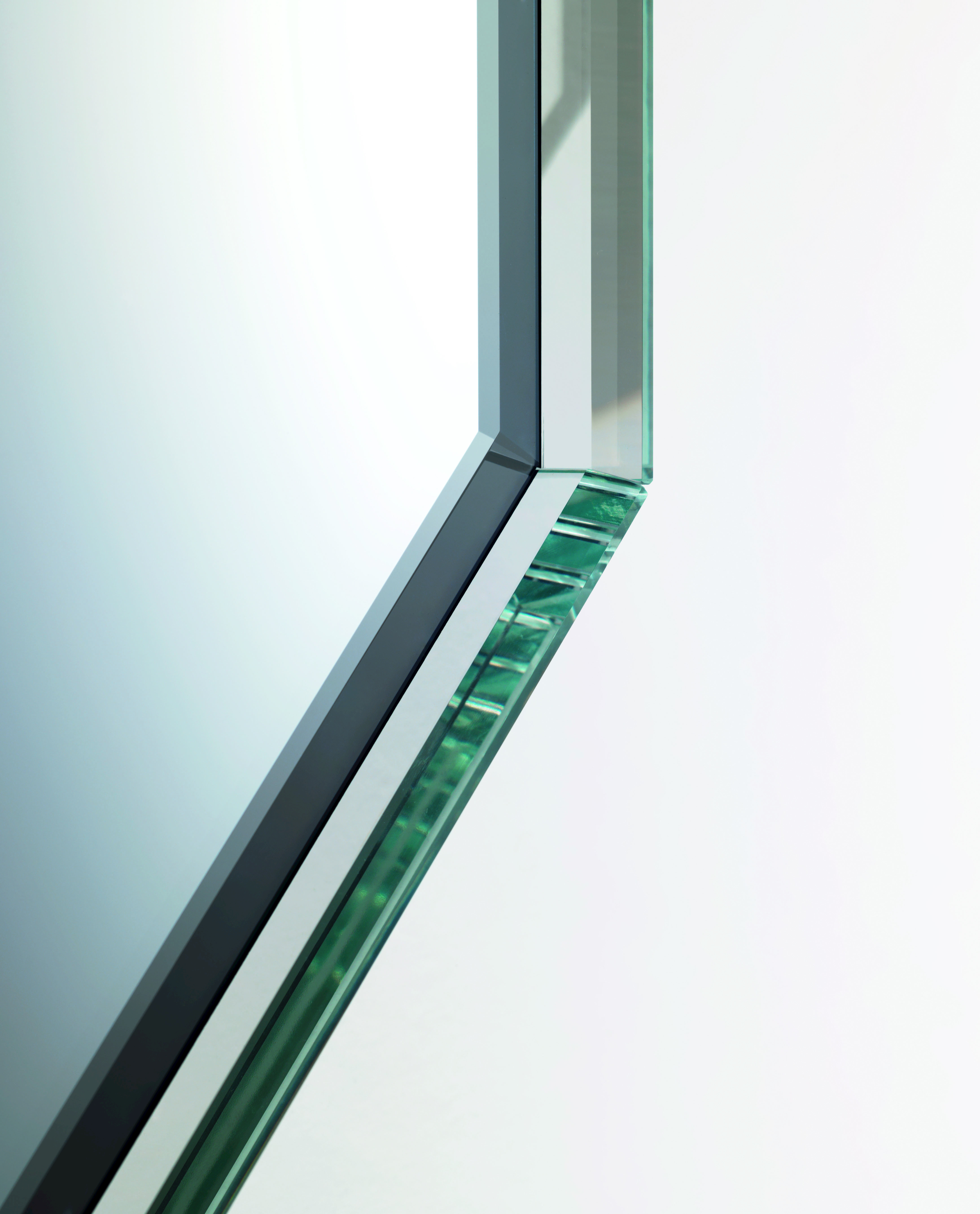 PRISM MIRROR SPECCHI Mirror By Glas Italia