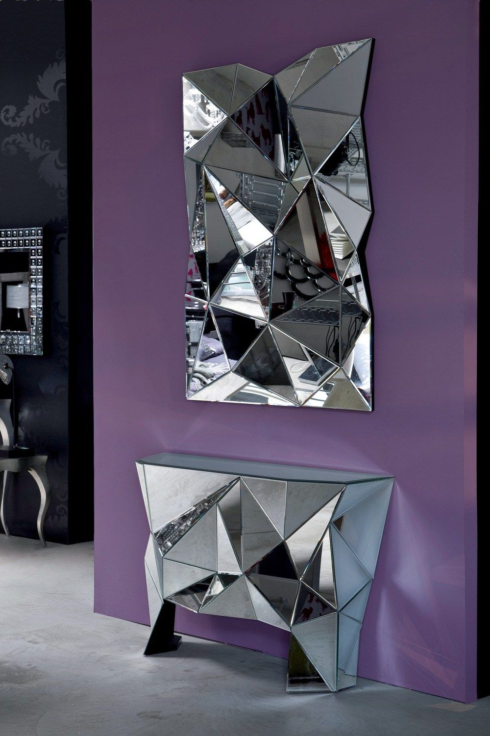 PRISMA Deco wall-mounted mirror By KARE Design