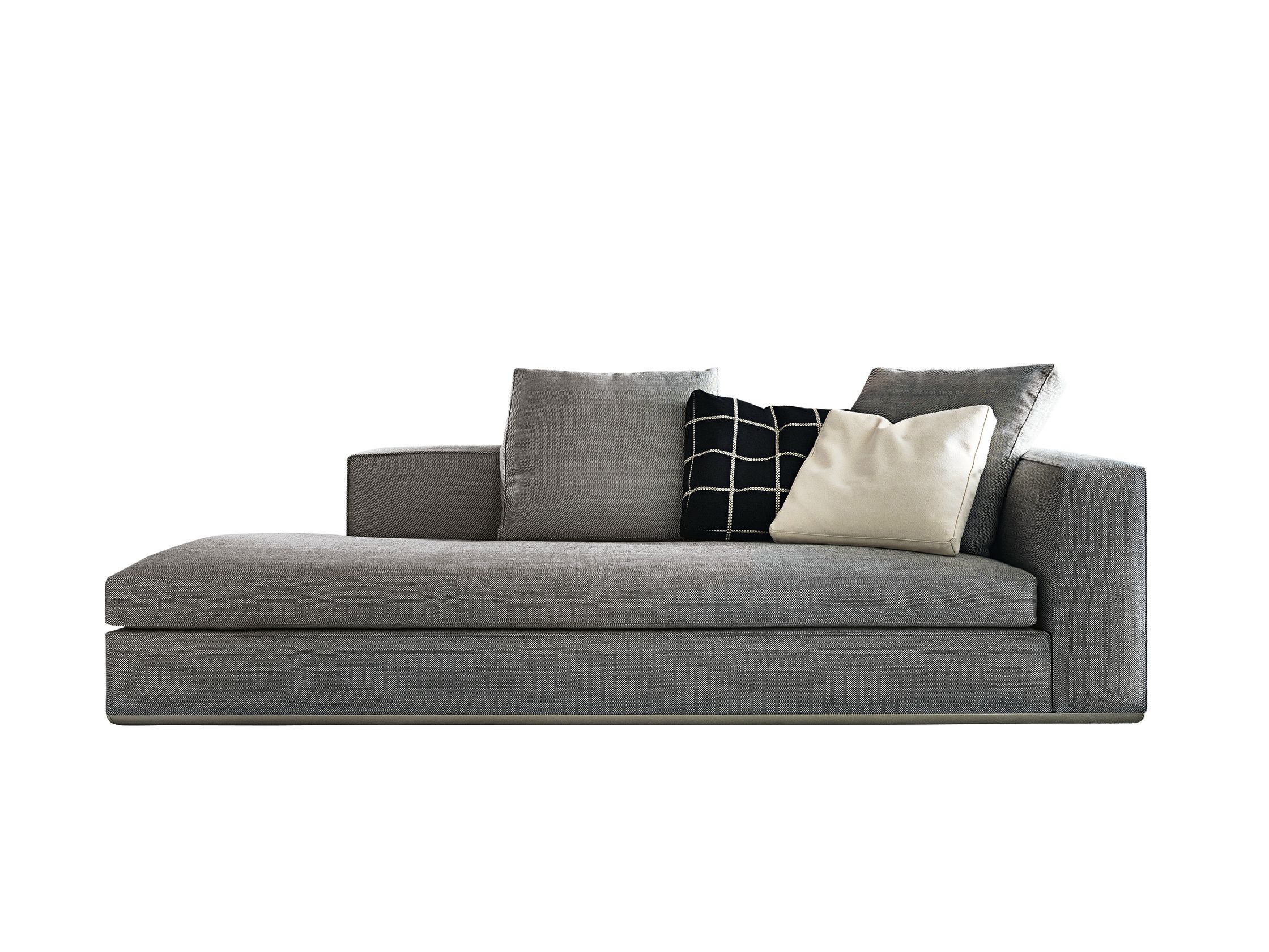 POWELL Chaise longue By Minotti