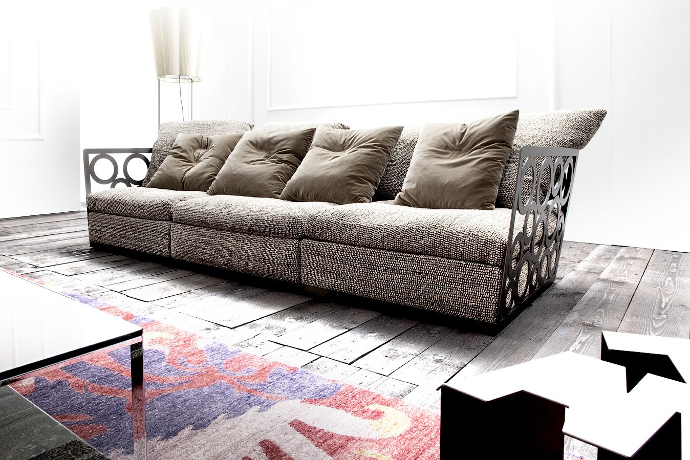 NIRVANA Sectional sofa By ERBA ITALIA | design Giorgio Soressi